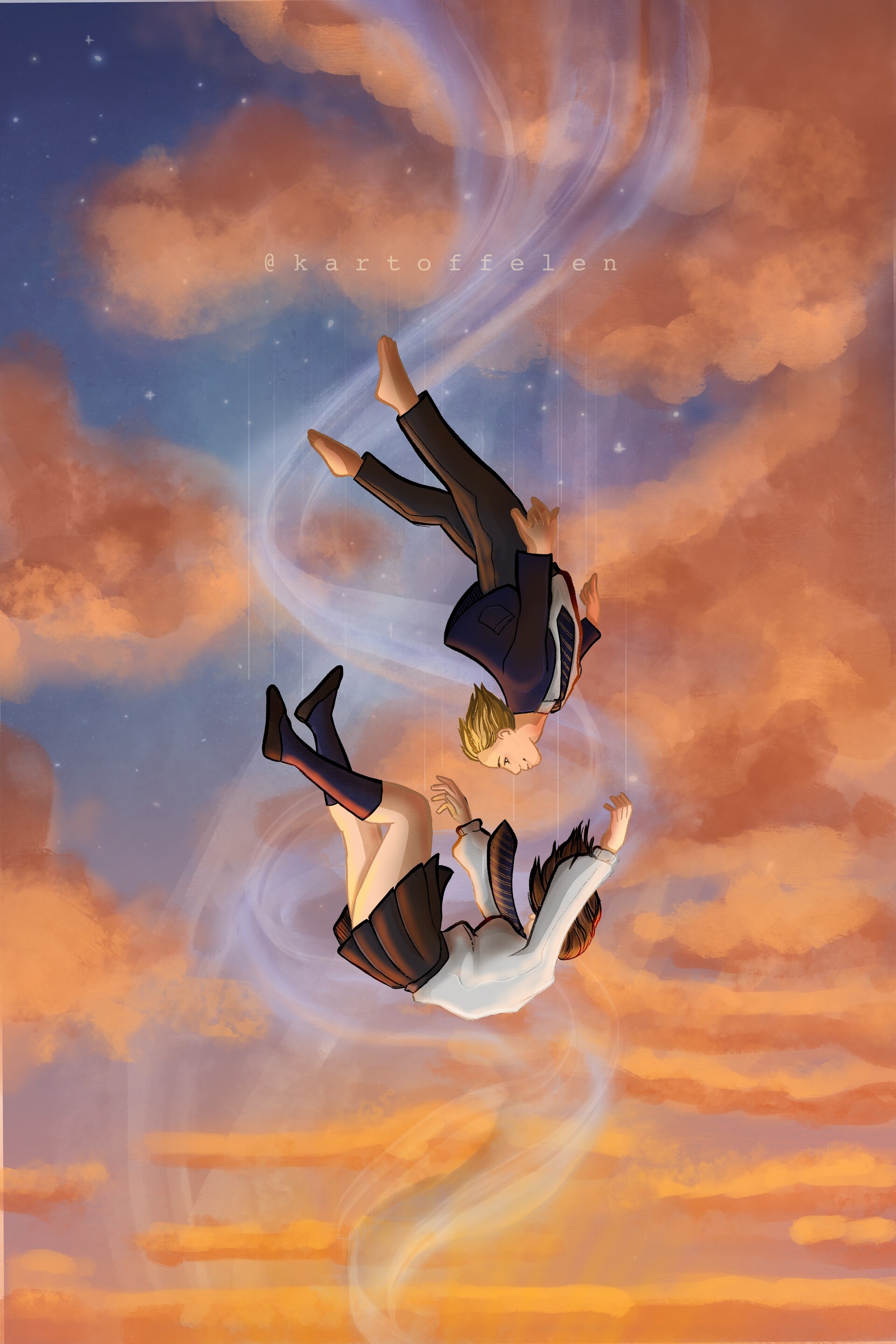 ArtStation - Falling to Earth