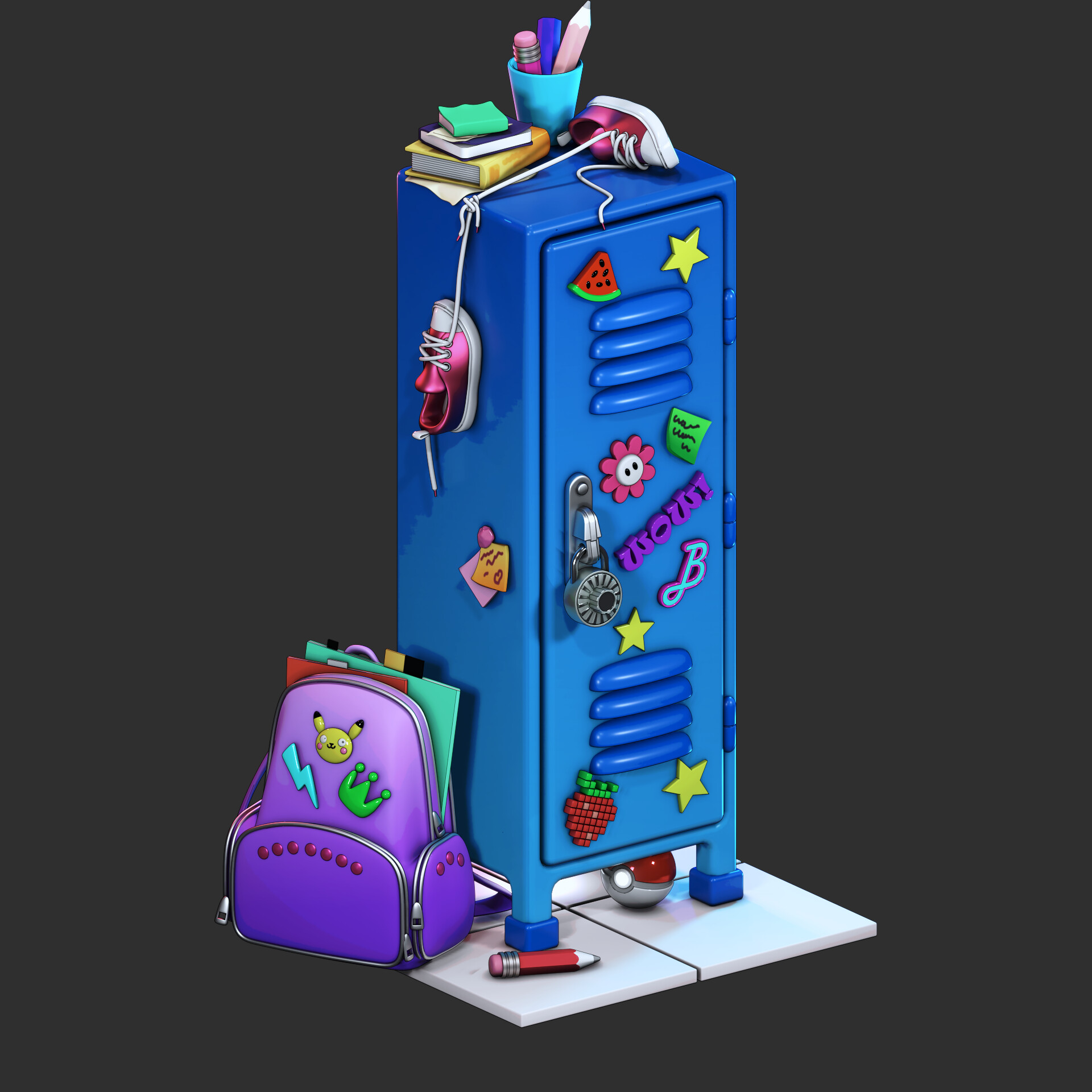 ArtStation - Back to School