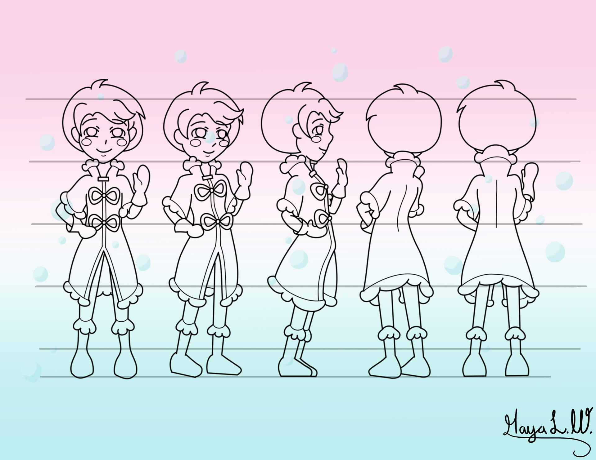 ArtStation - character design Yulian