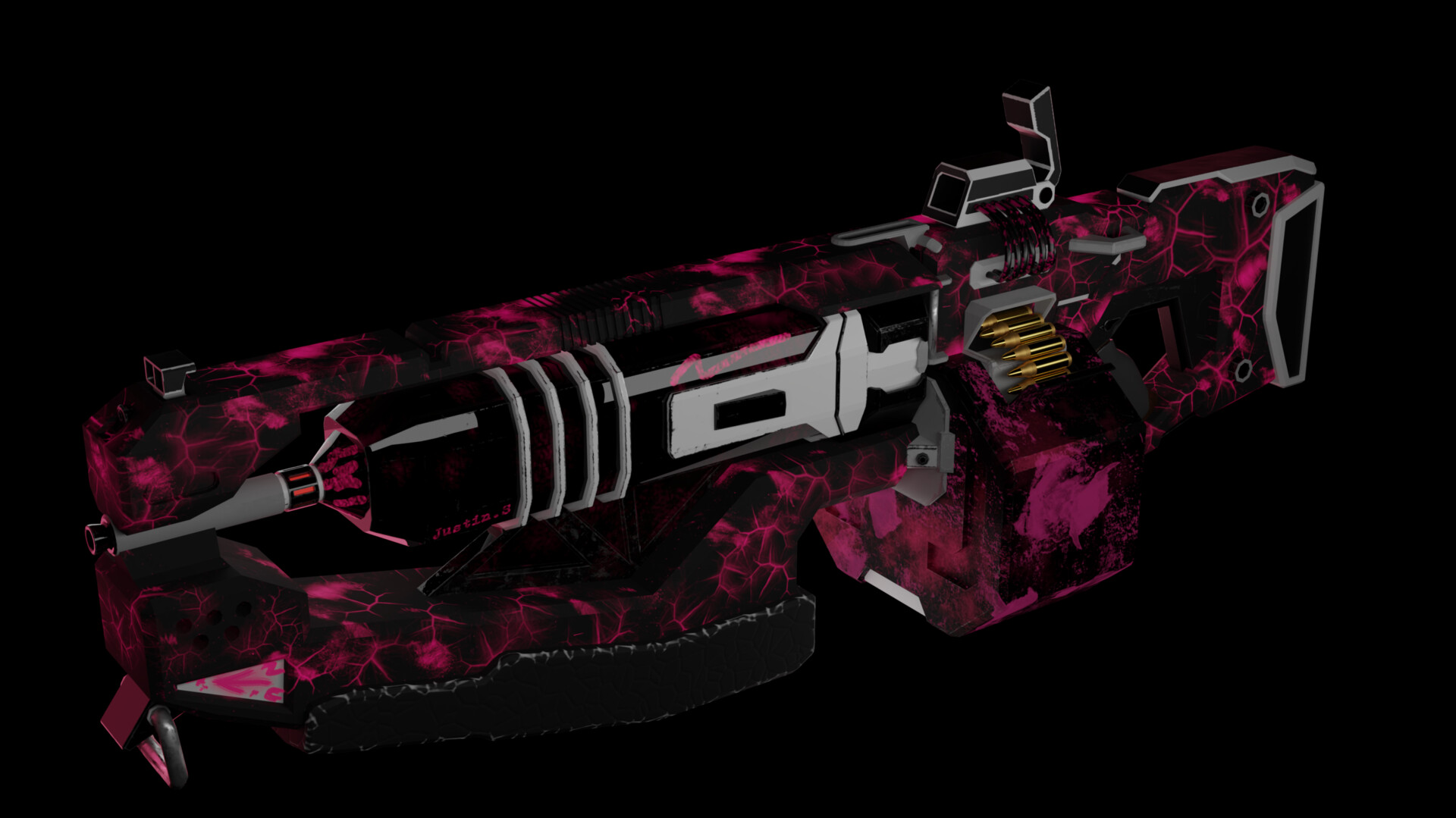 ArtStation - Si-Fi Weapon