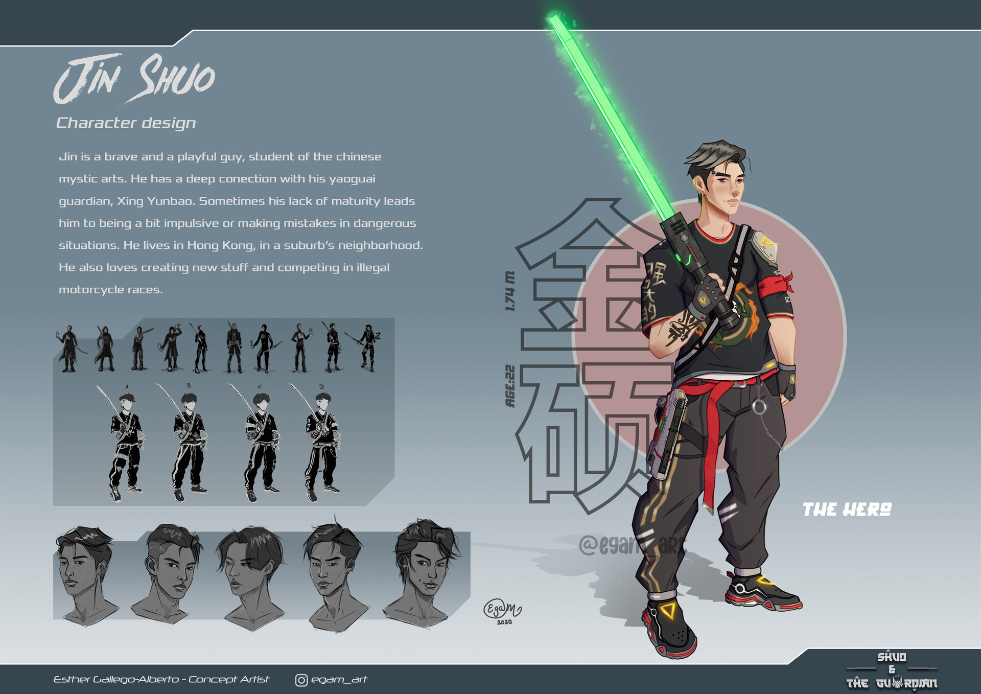 ArtStation - Jin Shuo-The Hero