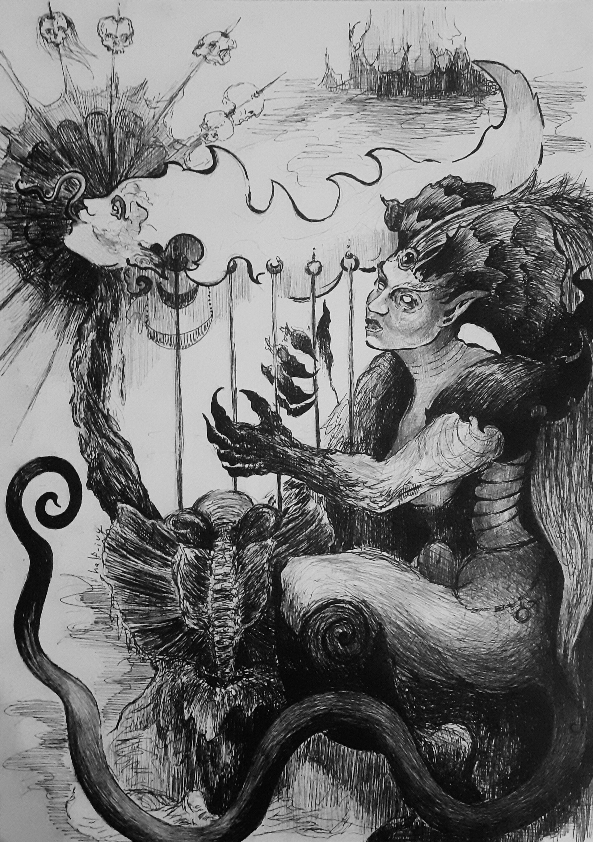 ArtStation - The Demon Slaanesh