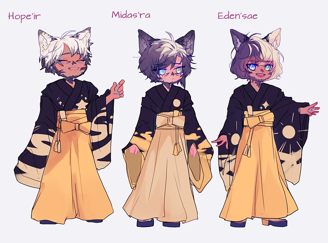 ArtStation - Comm Yukata Designs