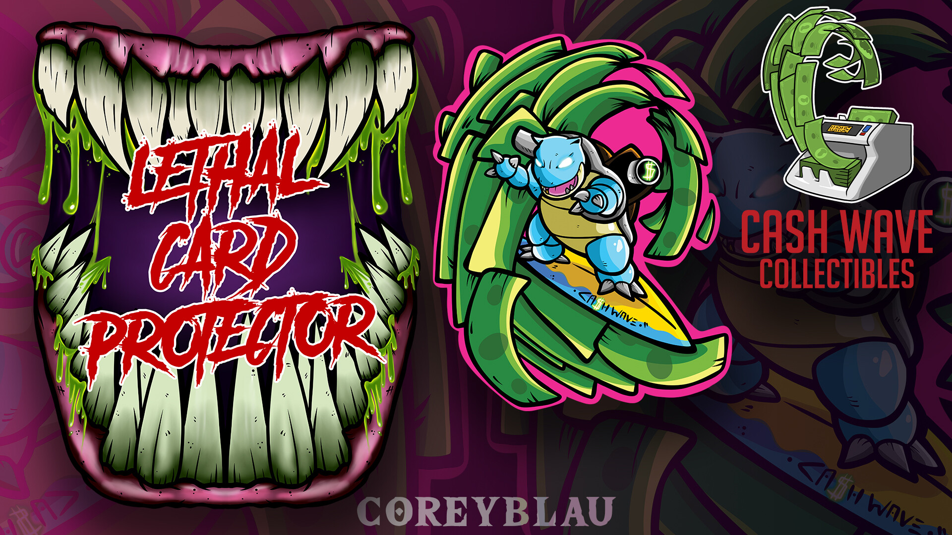 ArtStation - Lethal Card Protector Logo and Design commissions - 2021