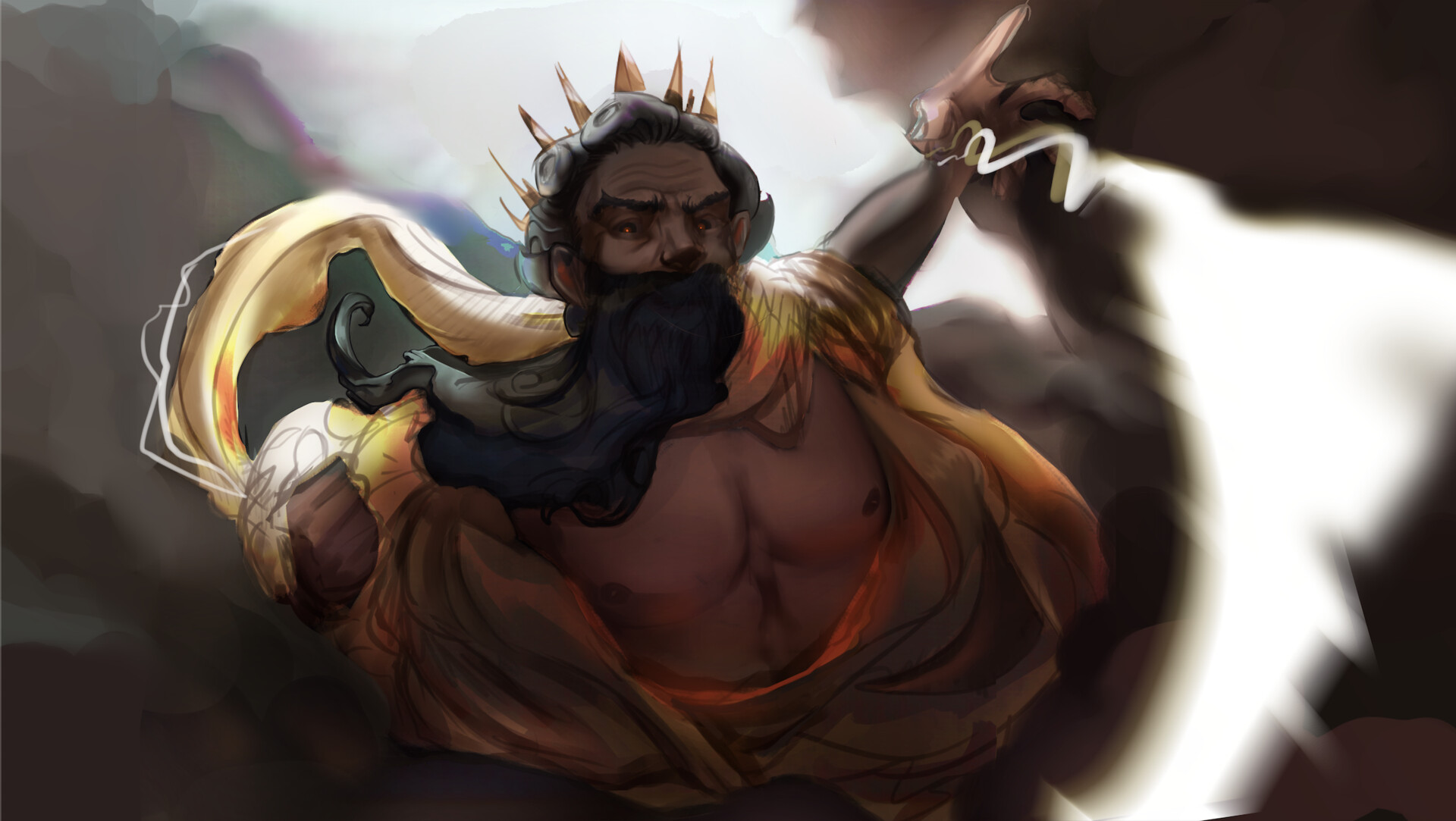 ArtStation - Thunder God's Wrath