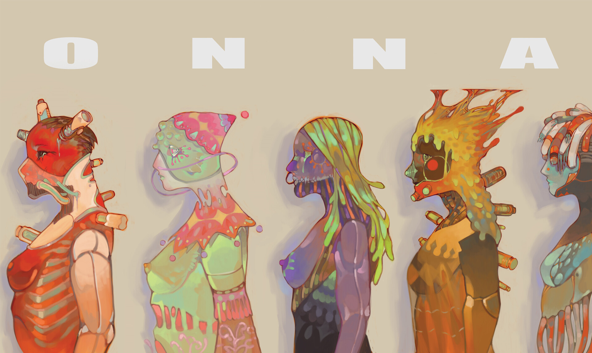 ArtStation - some monster designs