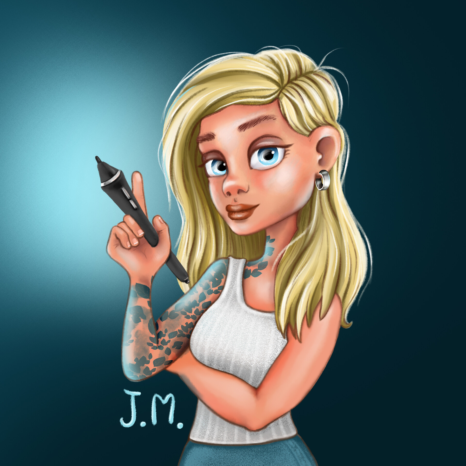 ArtStation - Avatar - self-portrait =))