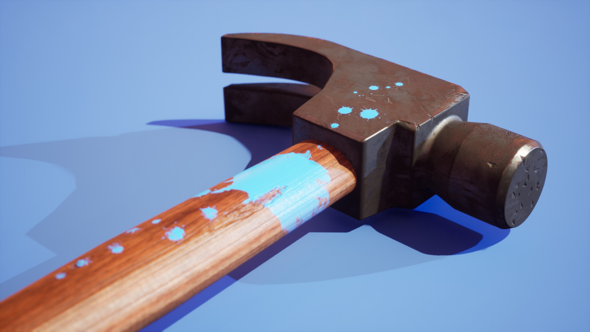 ArtStation - Hammer 3D Model Game Prop