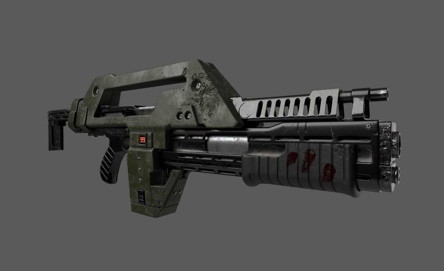 ArtStation - M41A Pulse Rifle
