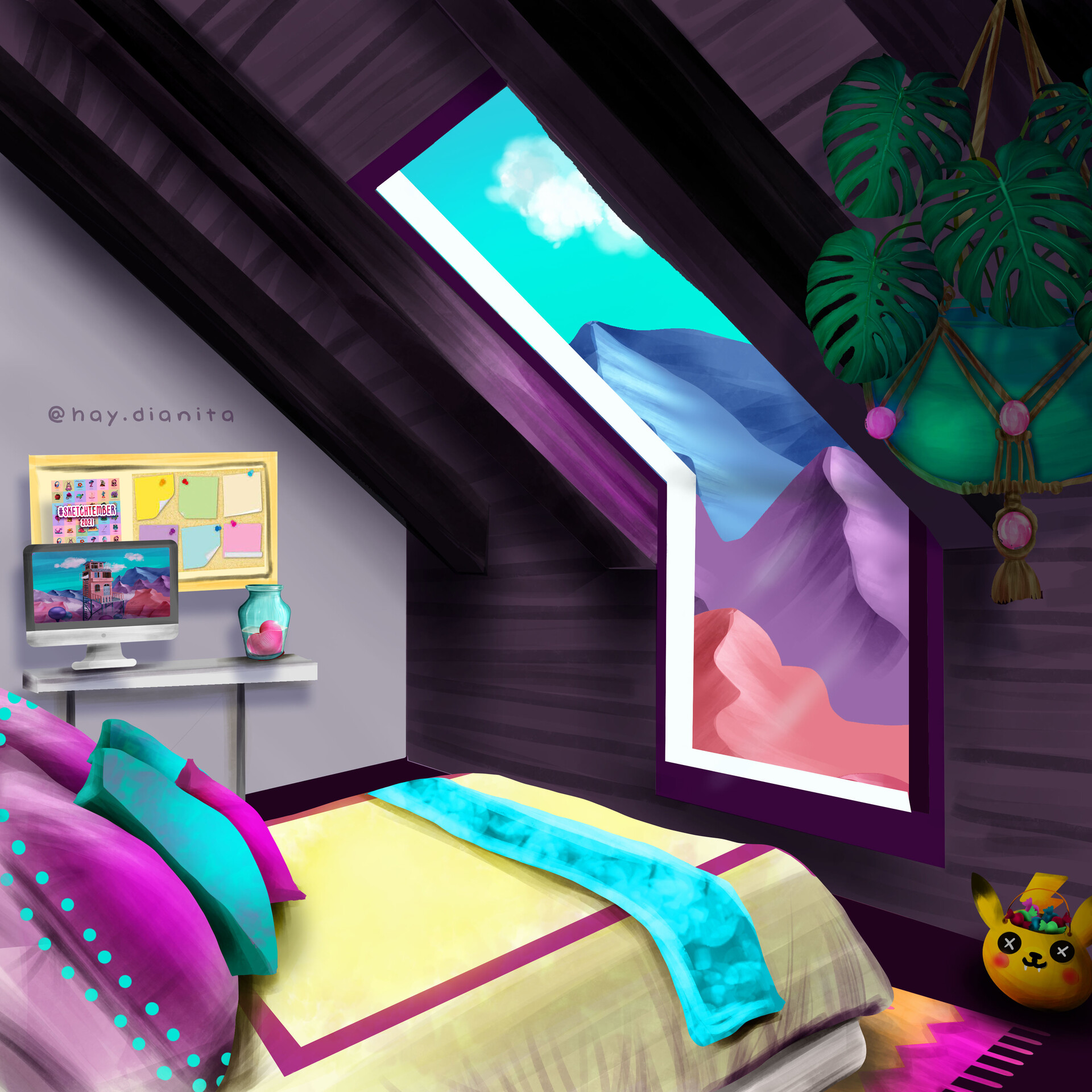 ArtStation - Dreams room