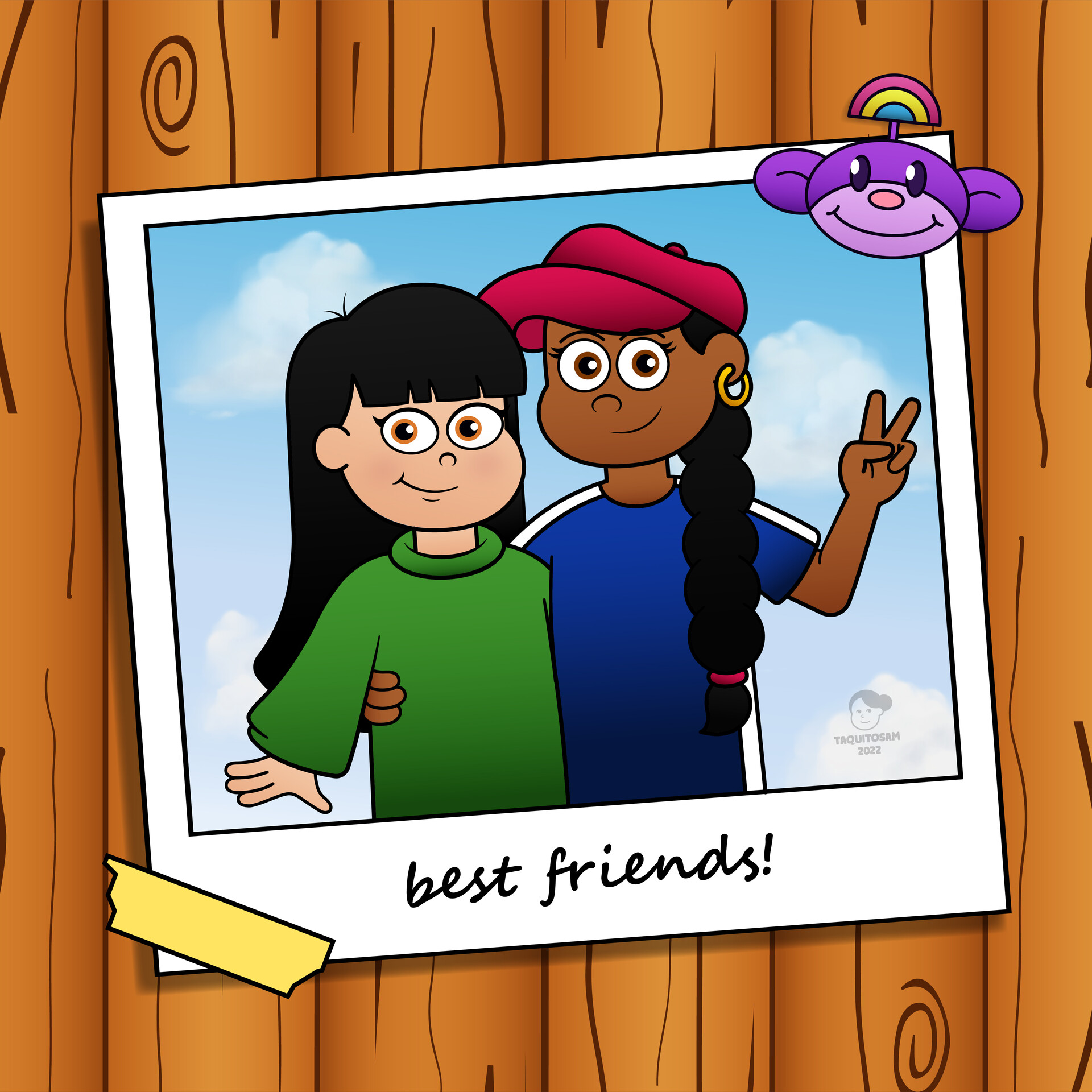 ArtStation - Valentines Day KND illustration