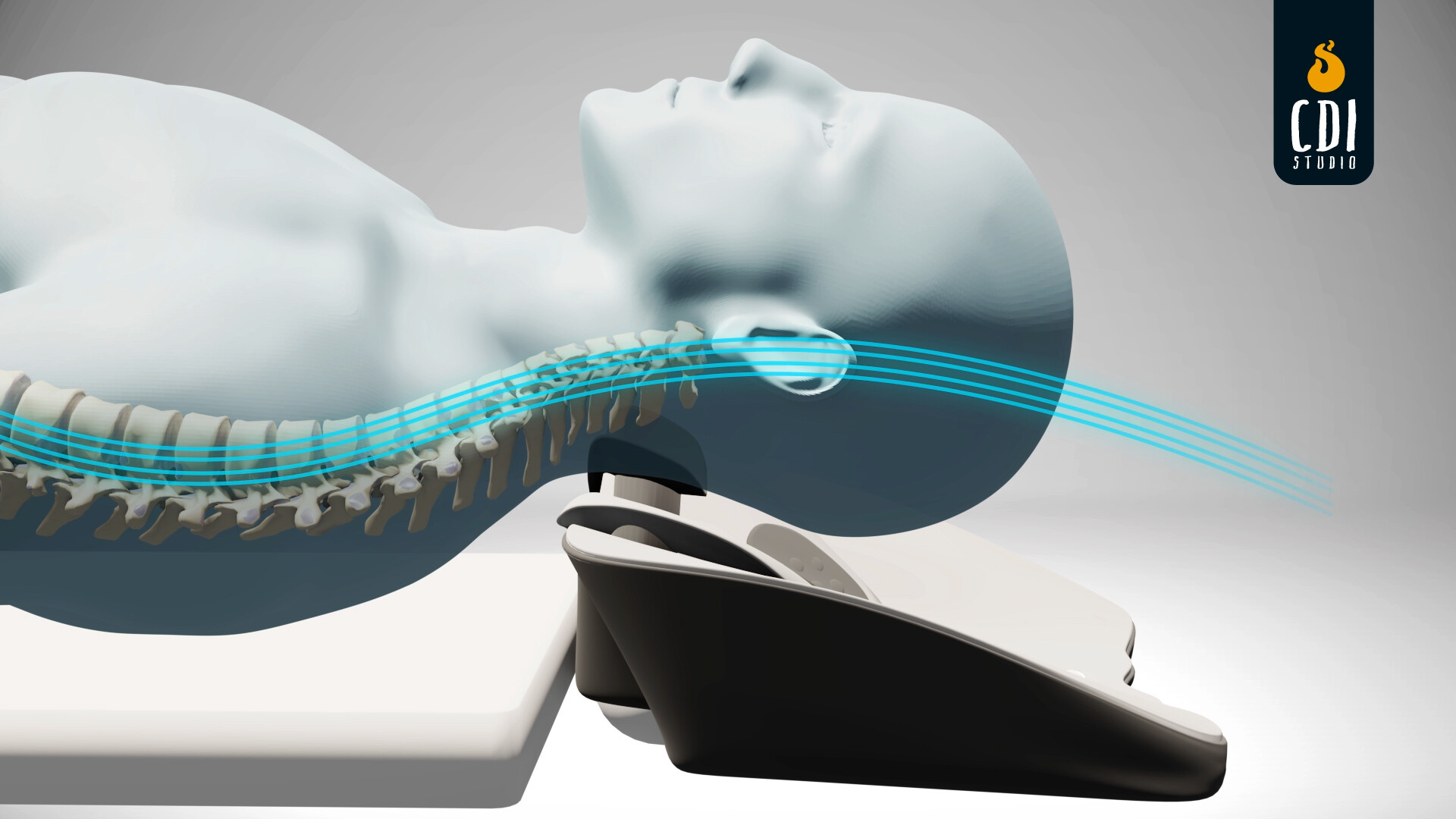 ArtStation - 3D Animation-Neck Pain Reliever