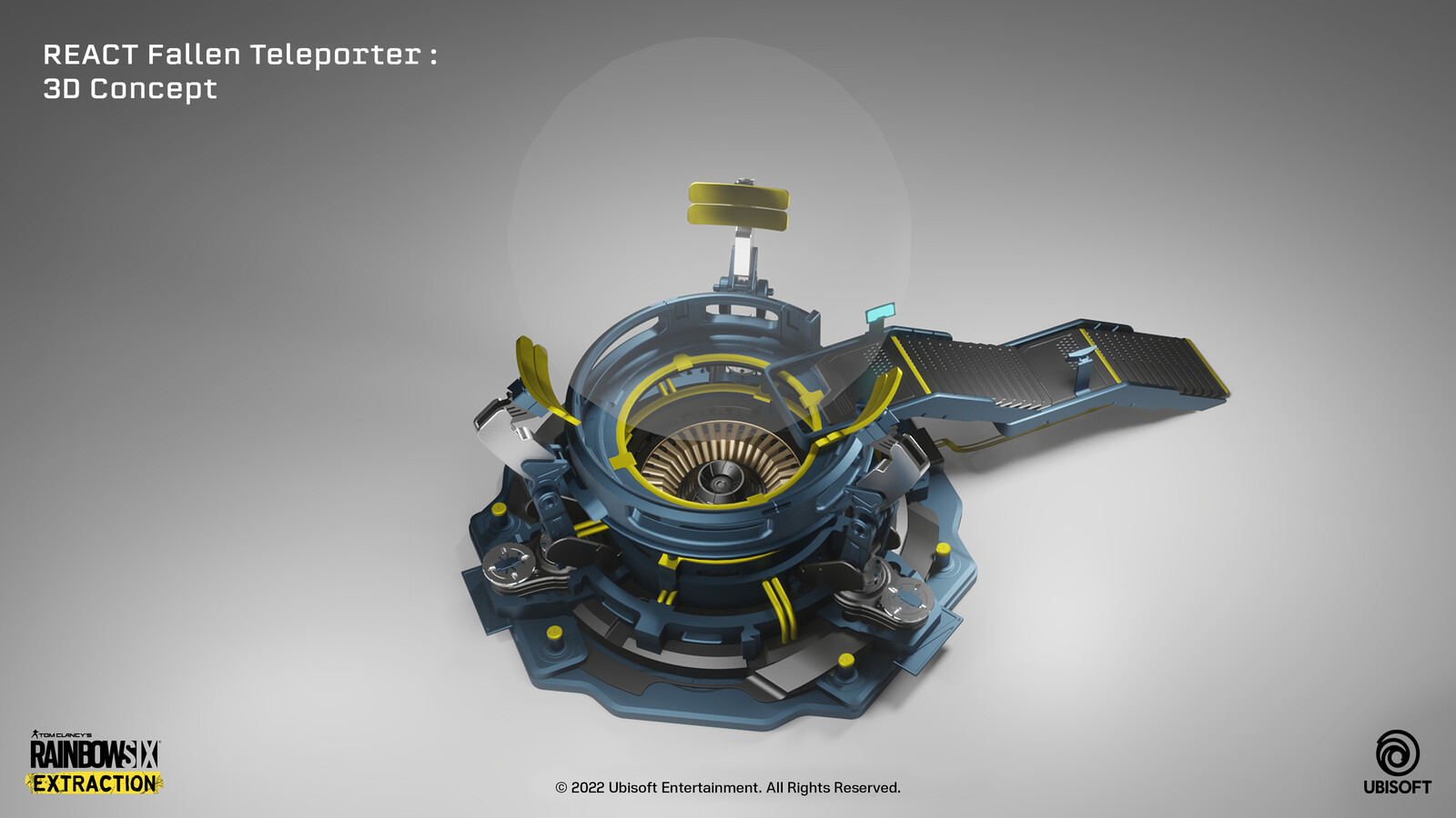 Patricia Duong - Rainbow Six: Extraction | 3D Concept REACT Teleporter