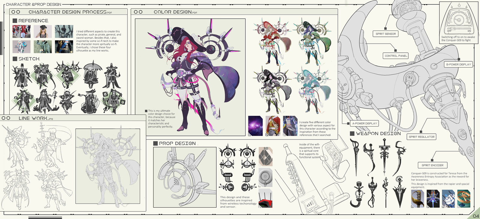 Jessica Cui - ArtCenter (ACCD) Portfolio Entertainment Design Concept ...