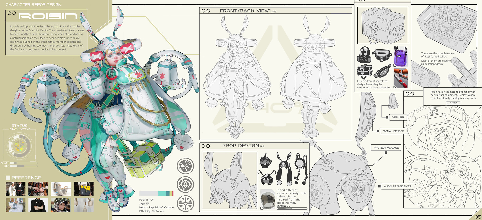 Jessica Cui - ArtCenter (ACCD) Portfolio Entertainment Design Concept ...