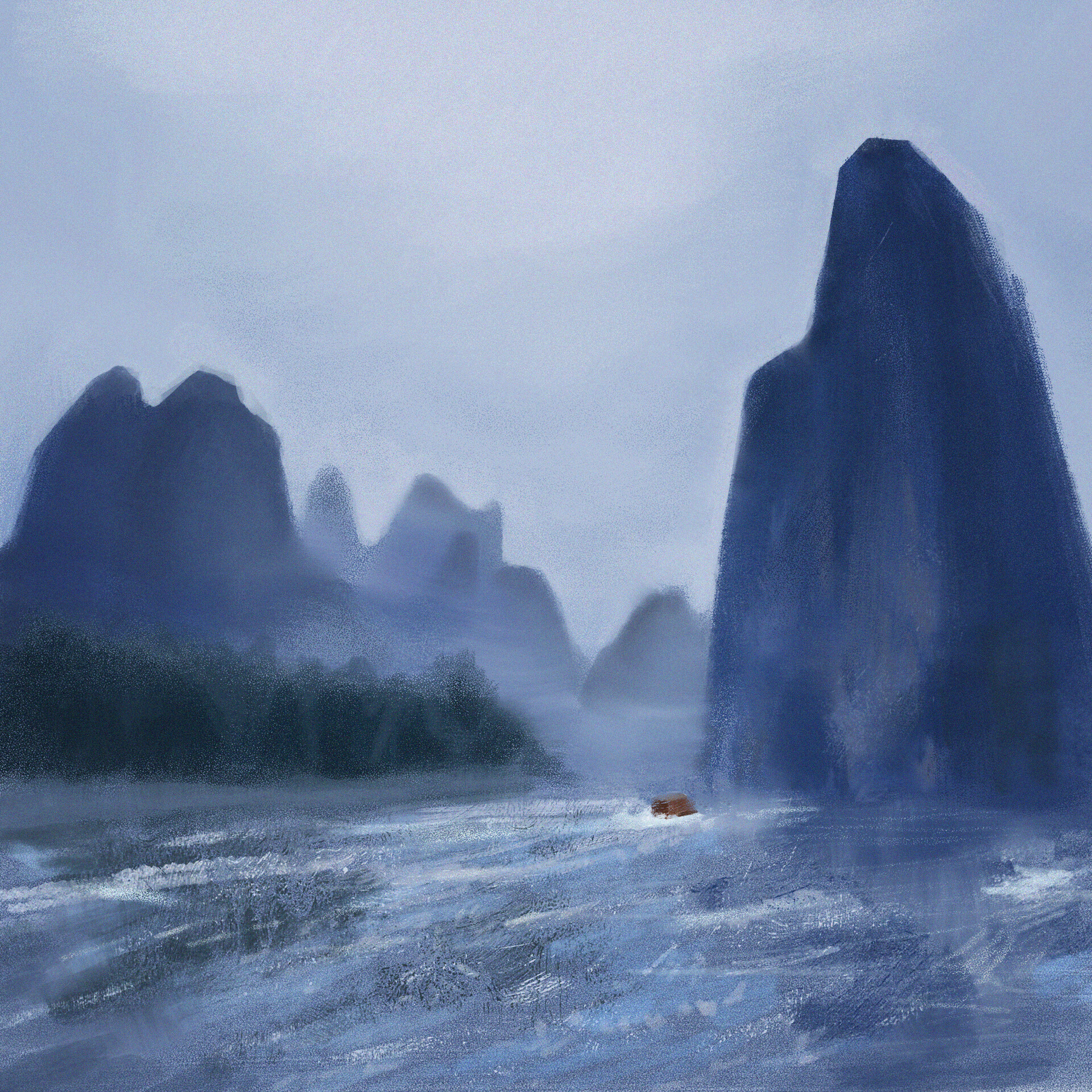 ArtStation - 028-Color Study-Guangxi