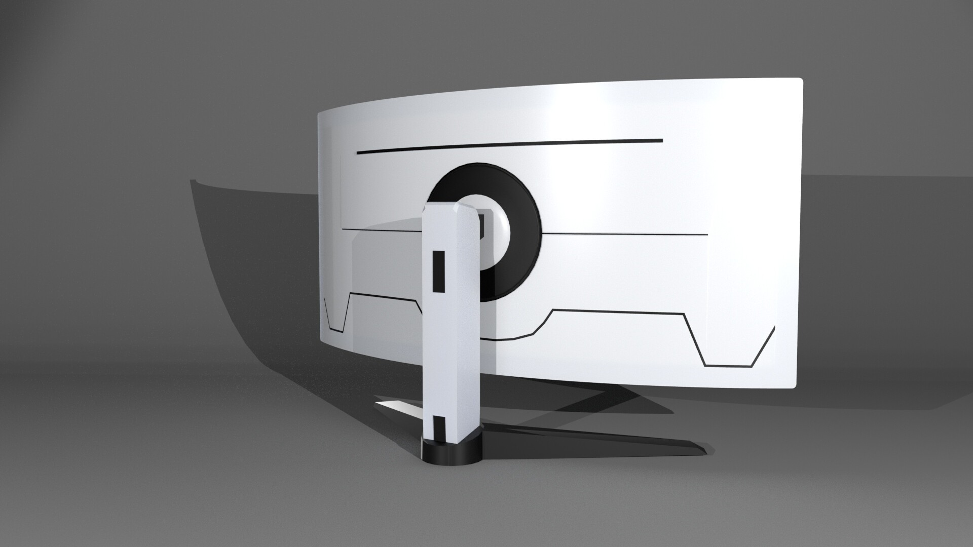 ArtStation - Curved Gaming Monitor