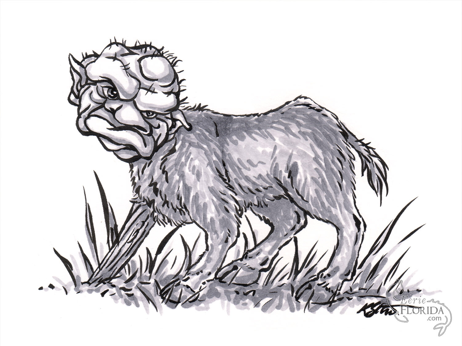 ArtStation - The Benchleg Creature