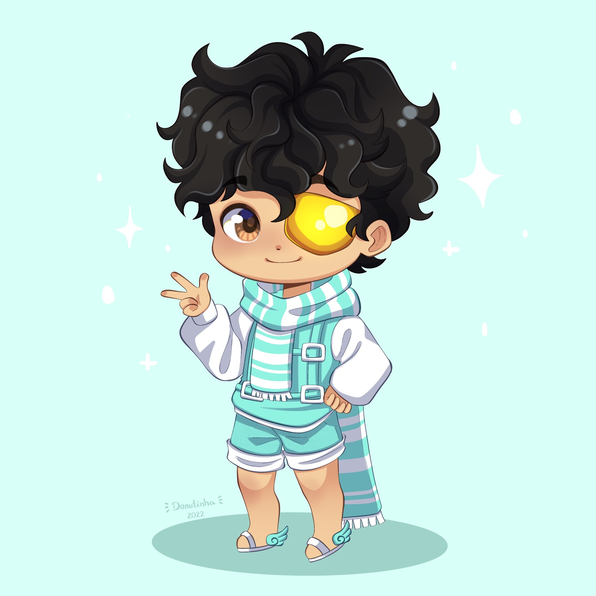 ArtStation - Commission Habbo Chibi