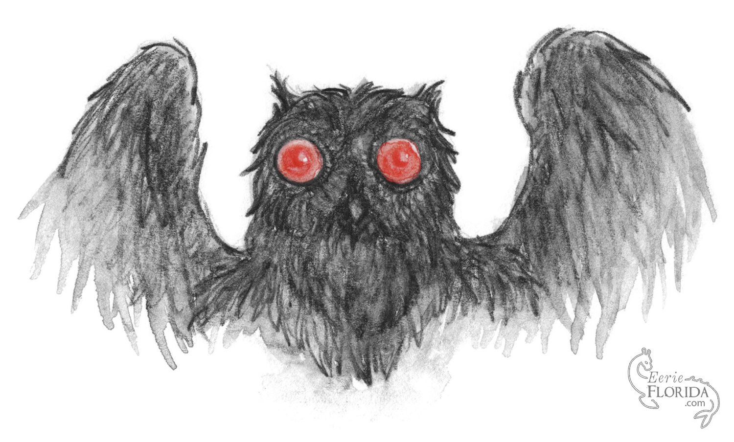 ArtStation - Owlish Mothman