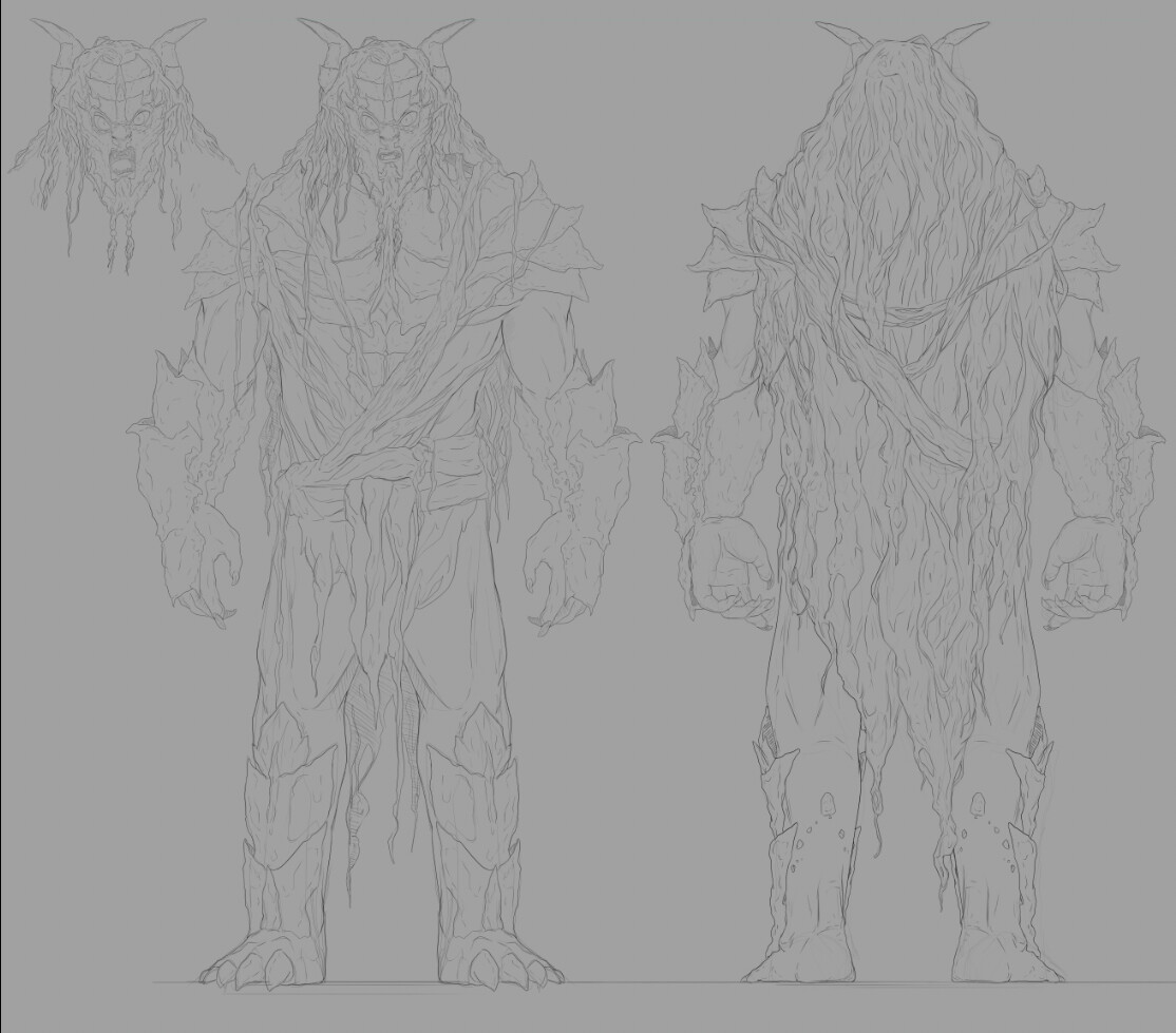 Anthony Robinson - Lezian, The Pursuer: Character Turnaround
