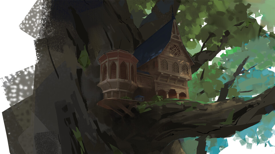 ArtStation - tree house
