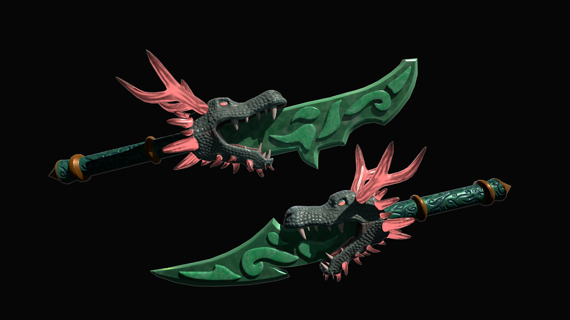 Daniel Nguyen - Twin Dragon Jade Dagger