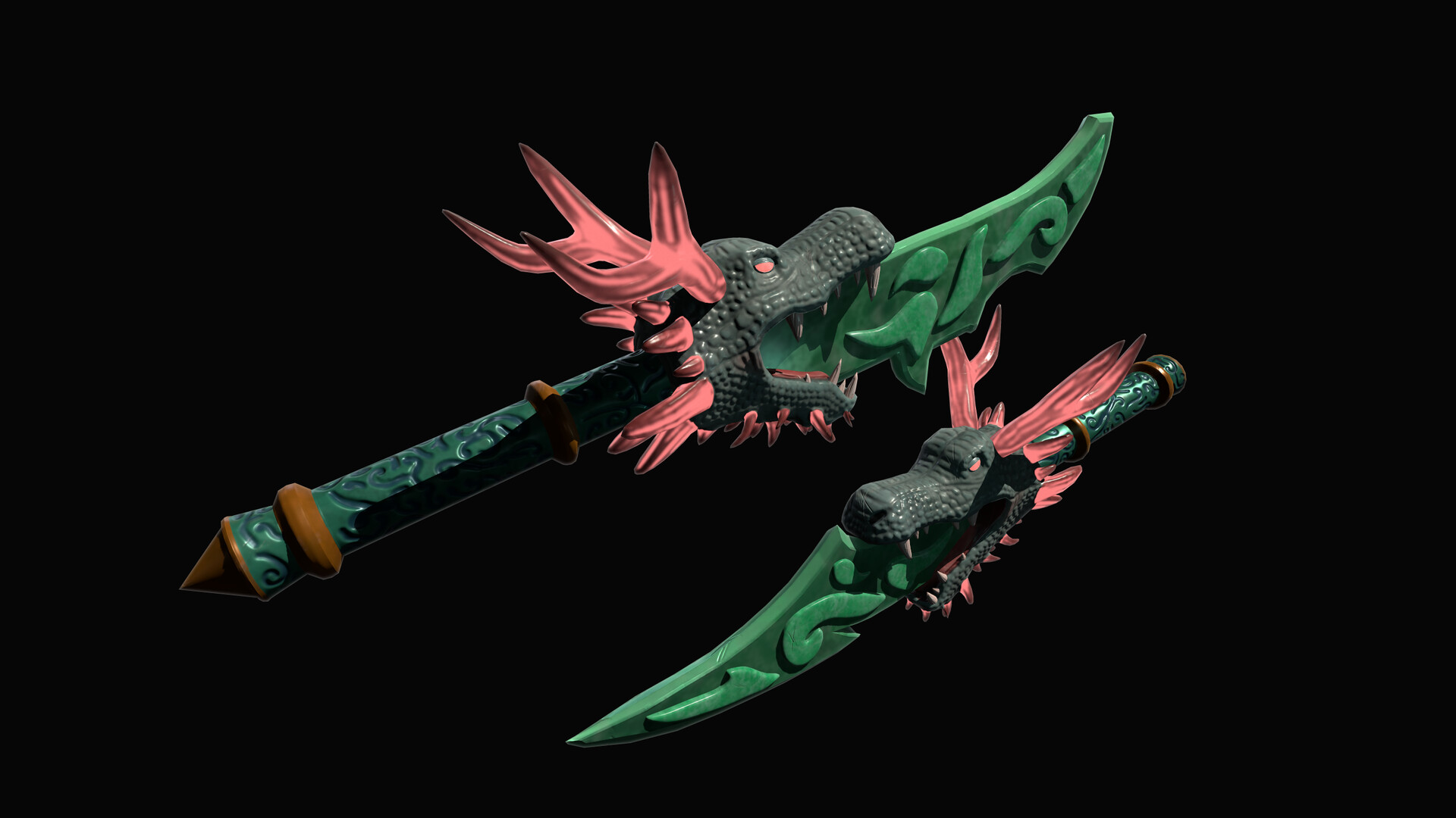 Daniel Nguyen - Twin Dragon Jade Dagger