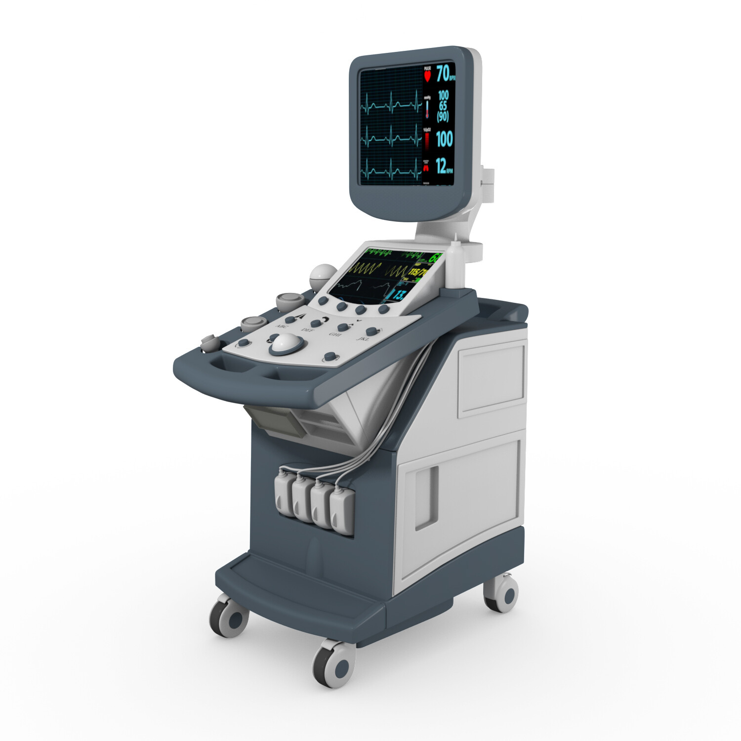 ArtStation - Ultra Sound Machine Modelling and Texturing