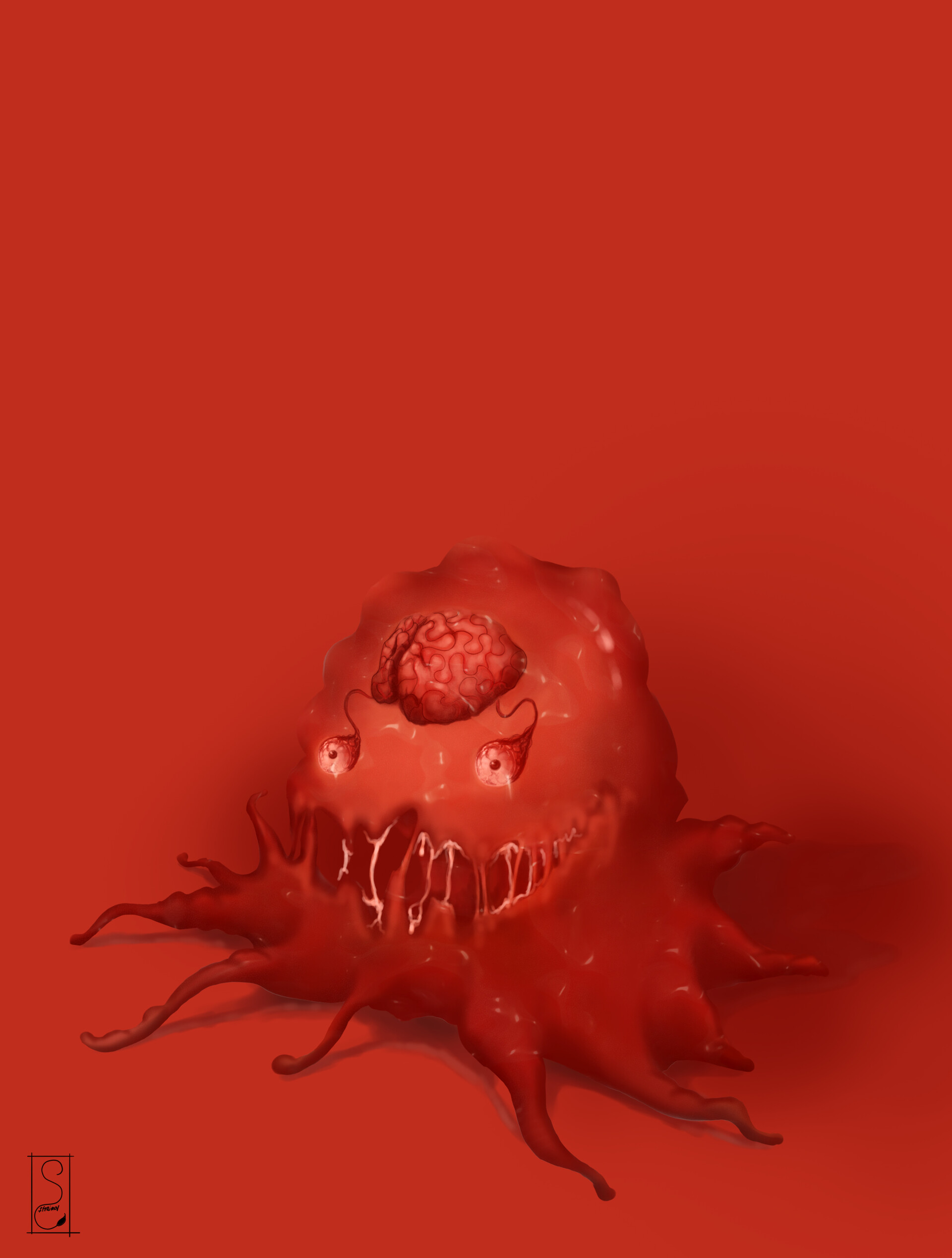 ArtStation - slime creature
