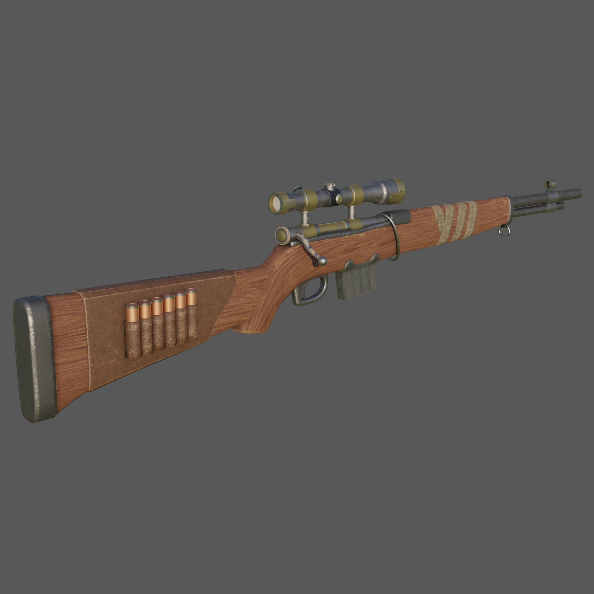 ArtStation - sniper rifle