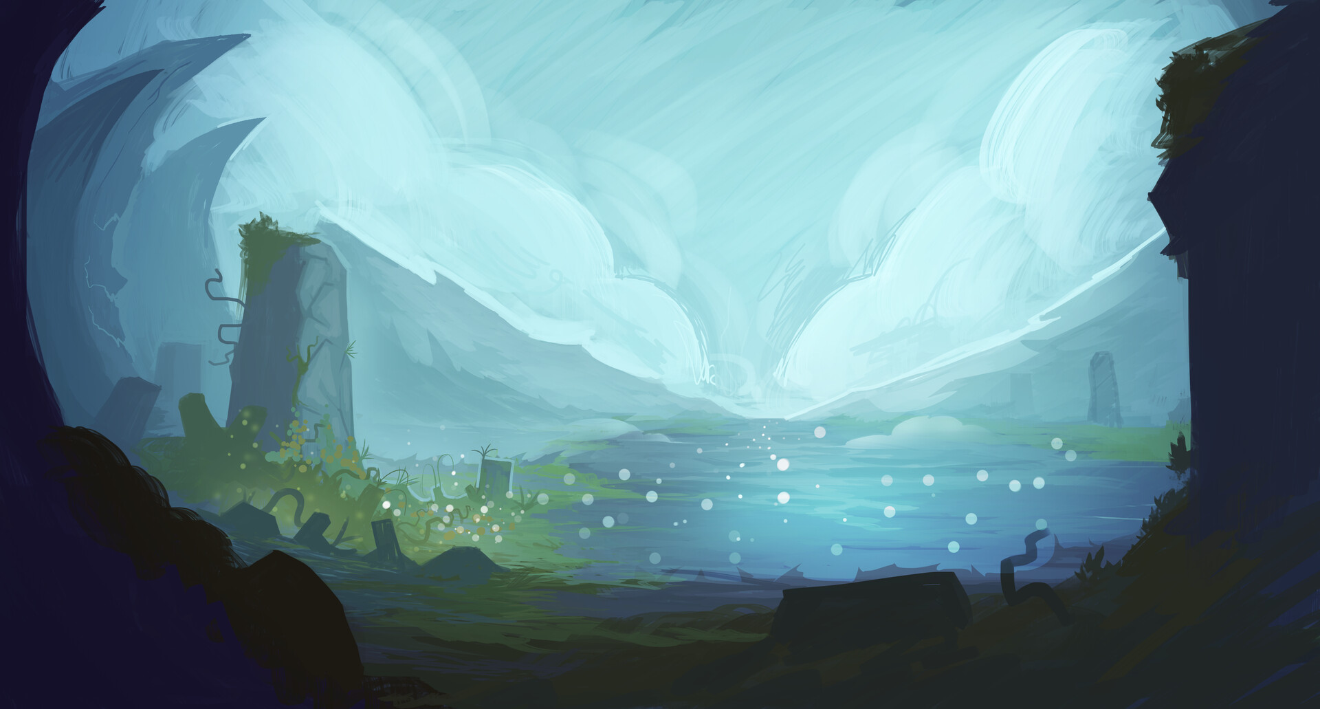 ArtStation - Magic Lake