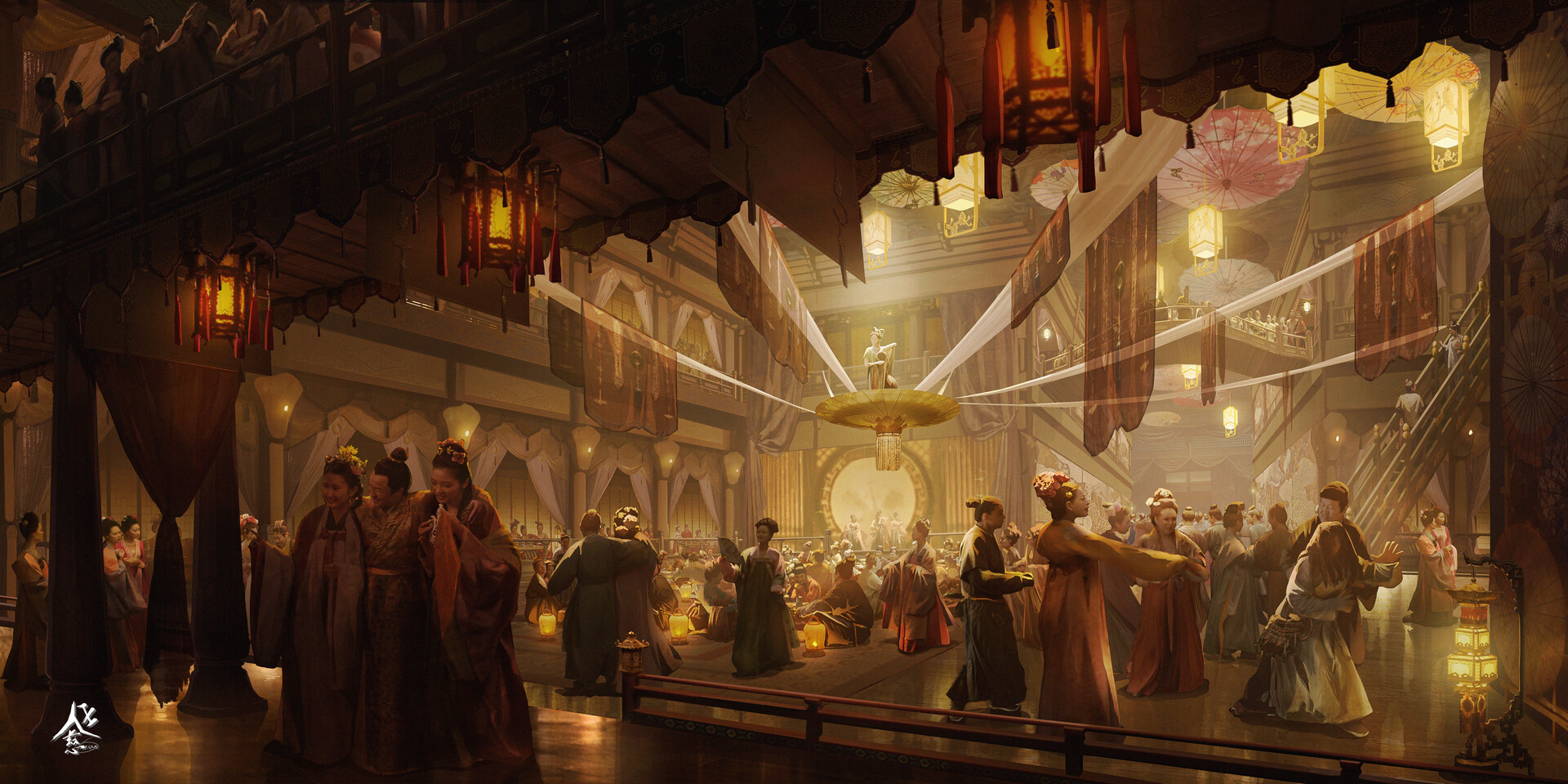 ArtStation - 青楼的青，青楼的楼