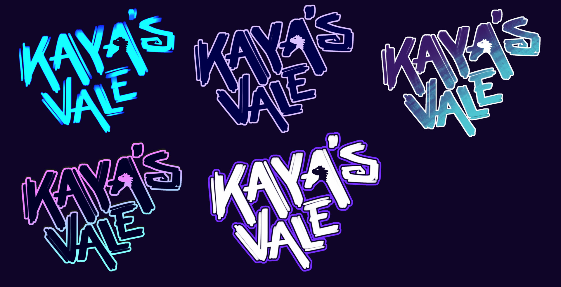 Kim Pitcher - Kaya's Vale: Logo Design