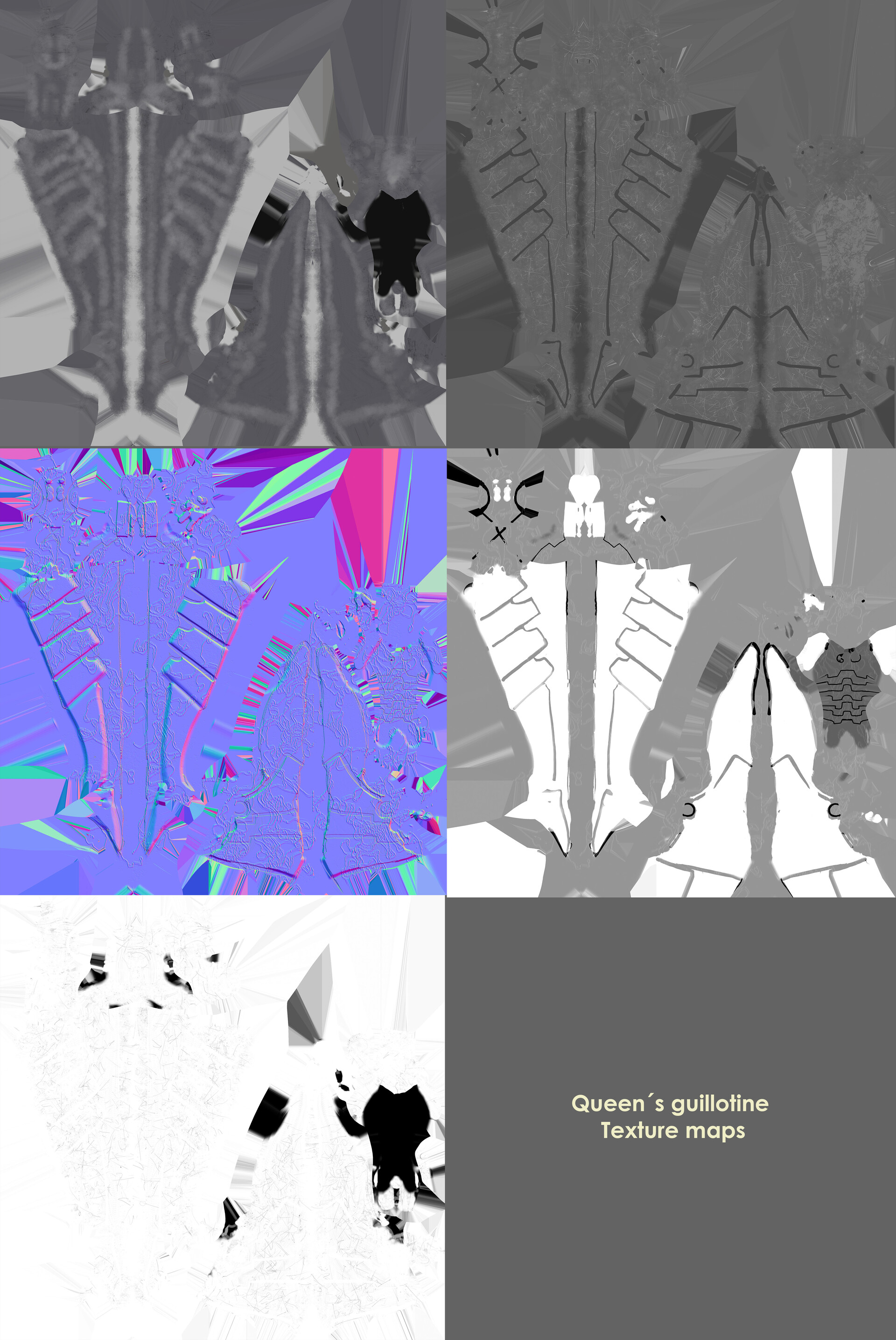 Carlos Romano - Fallen Cyber-warrior concept sculpt