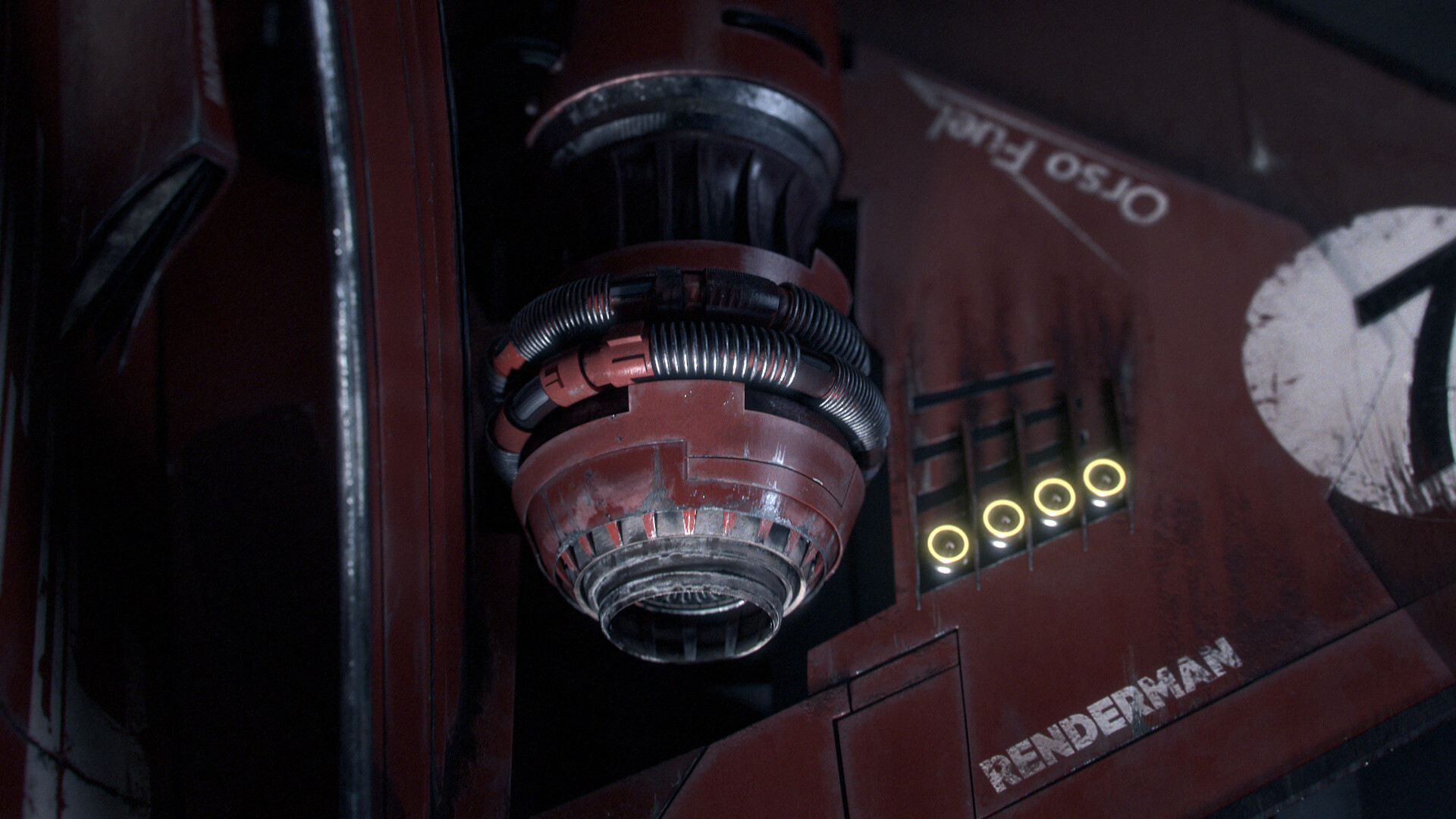 Pierre Bournigault - Falco Rosso - Pixar's Renderman Featured Artwork