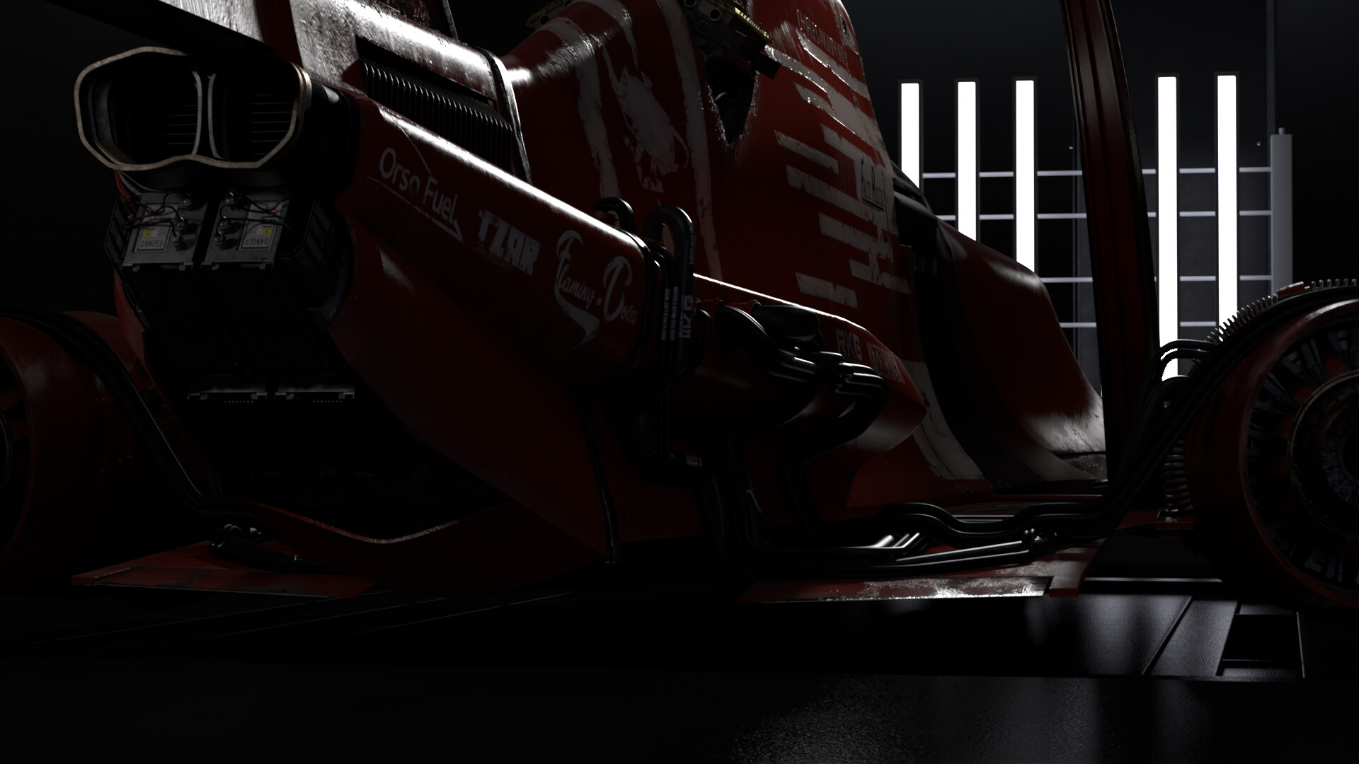 Pierre Bournigault - Falco Rosso - Pixar's Renderman Featured Artwork