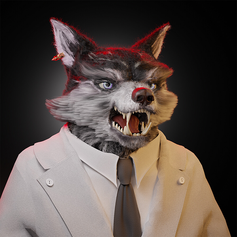 Maria Nova - WOLFBOSS. NFT art concepts