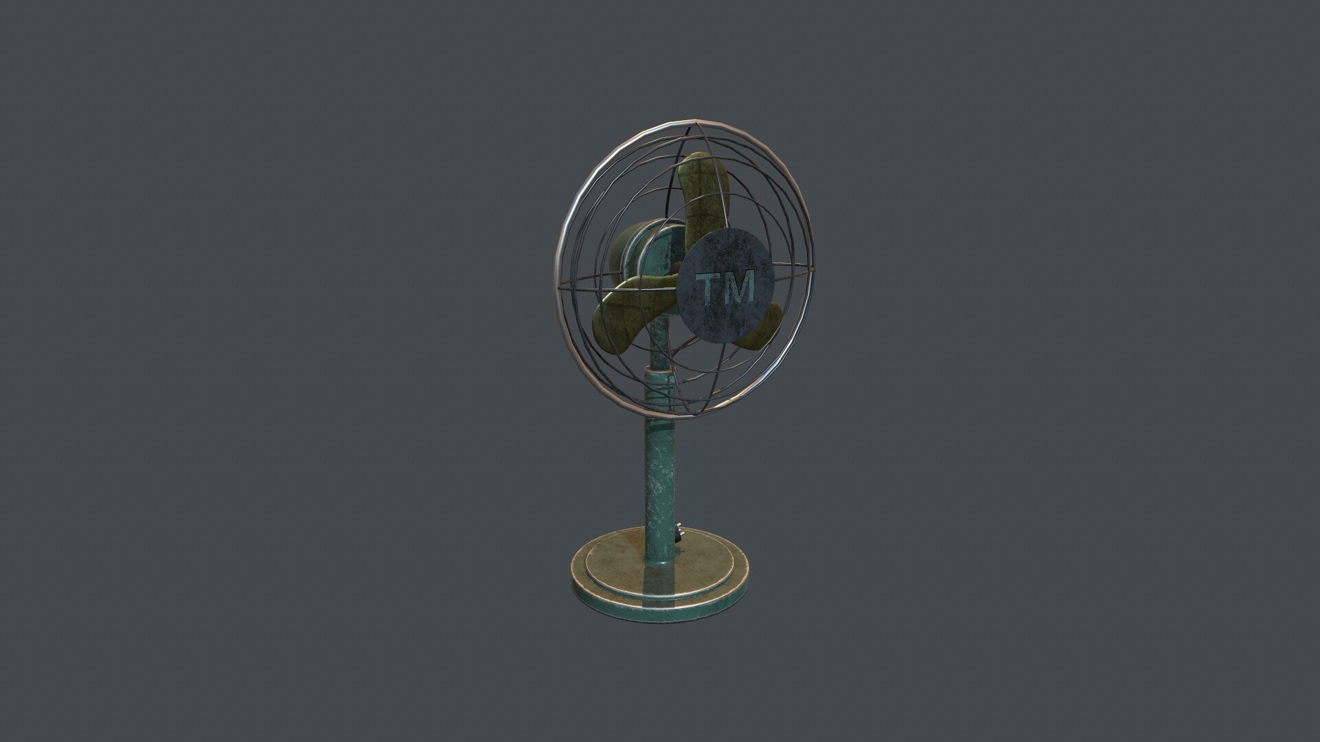 ArtStation - 3D Table Fan