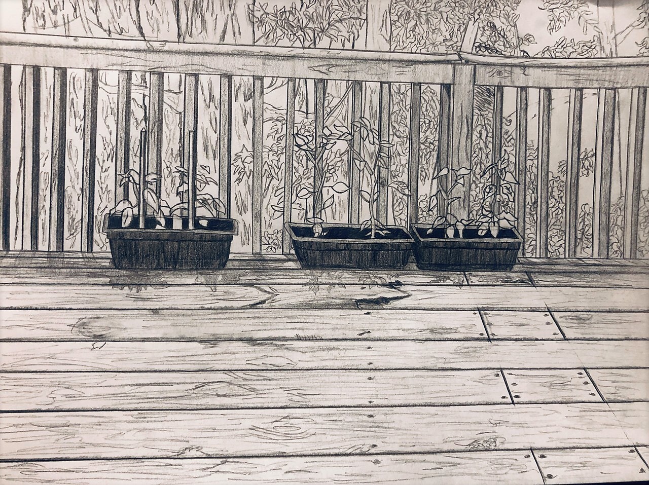 ArtStation - Backyard Porch