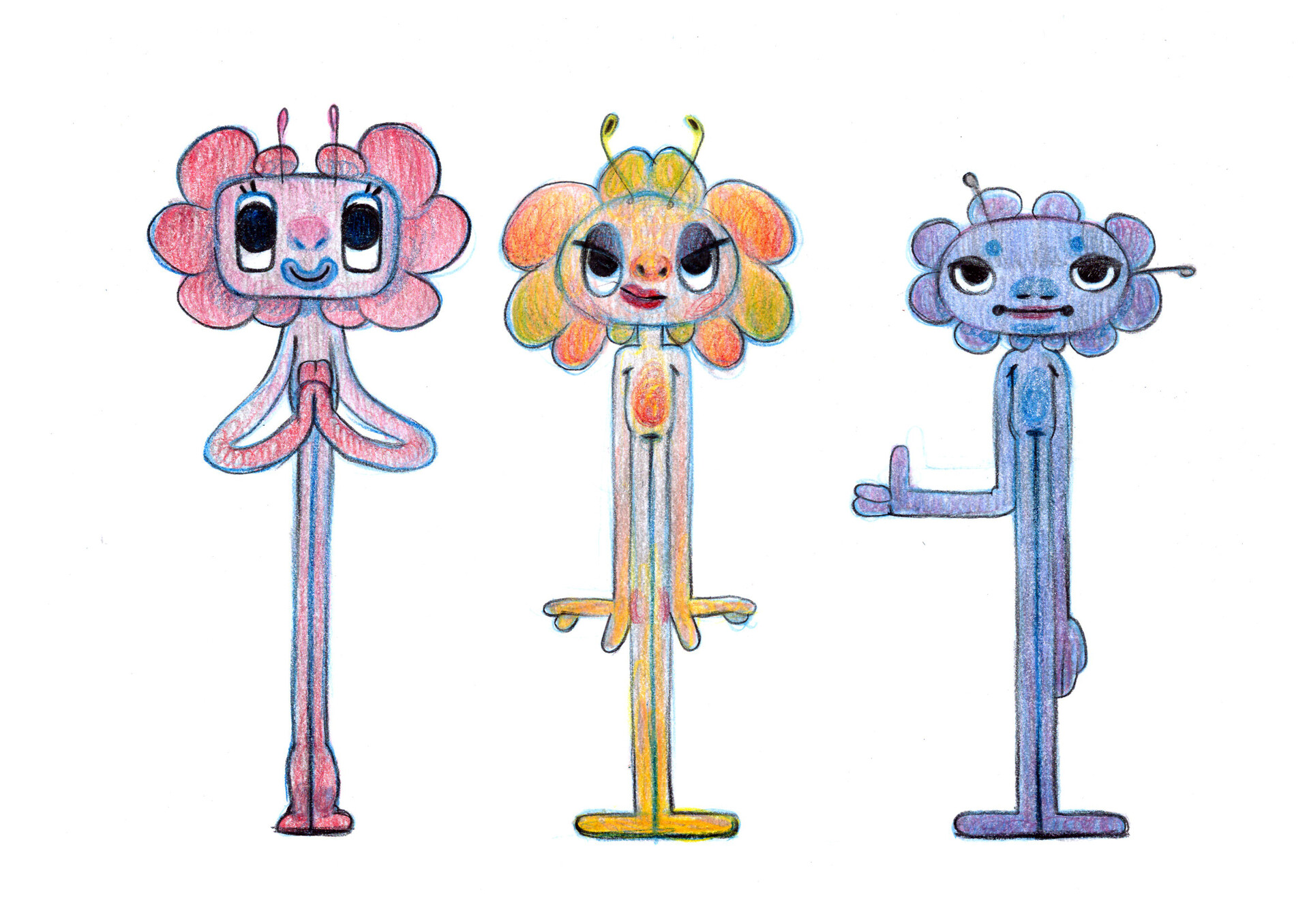 ArtStation - Characters - Flowers