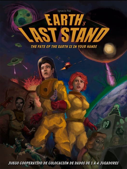Victor Maristane - Earth's Last Stand - Cover Art