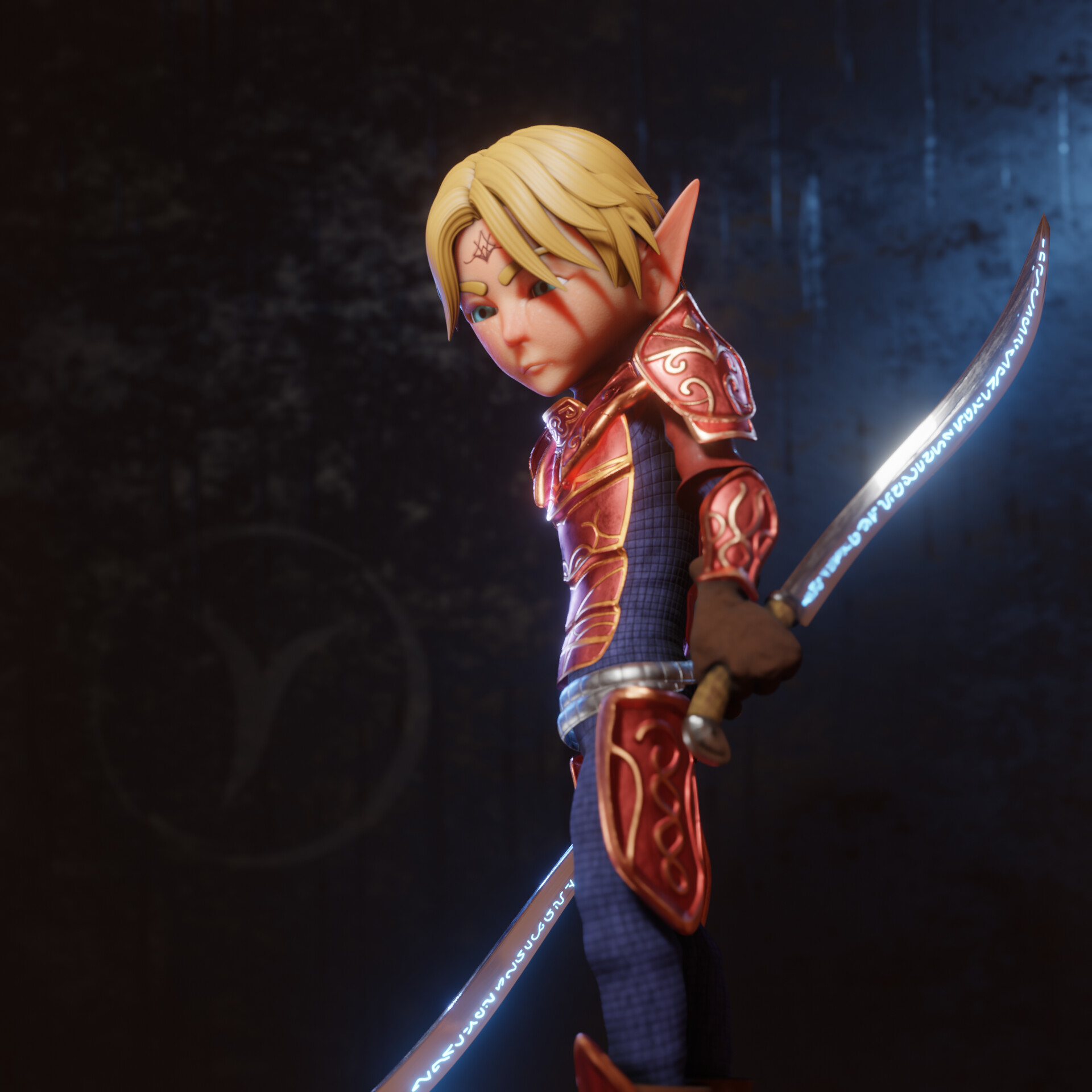 ArtStation - Elf Warrior