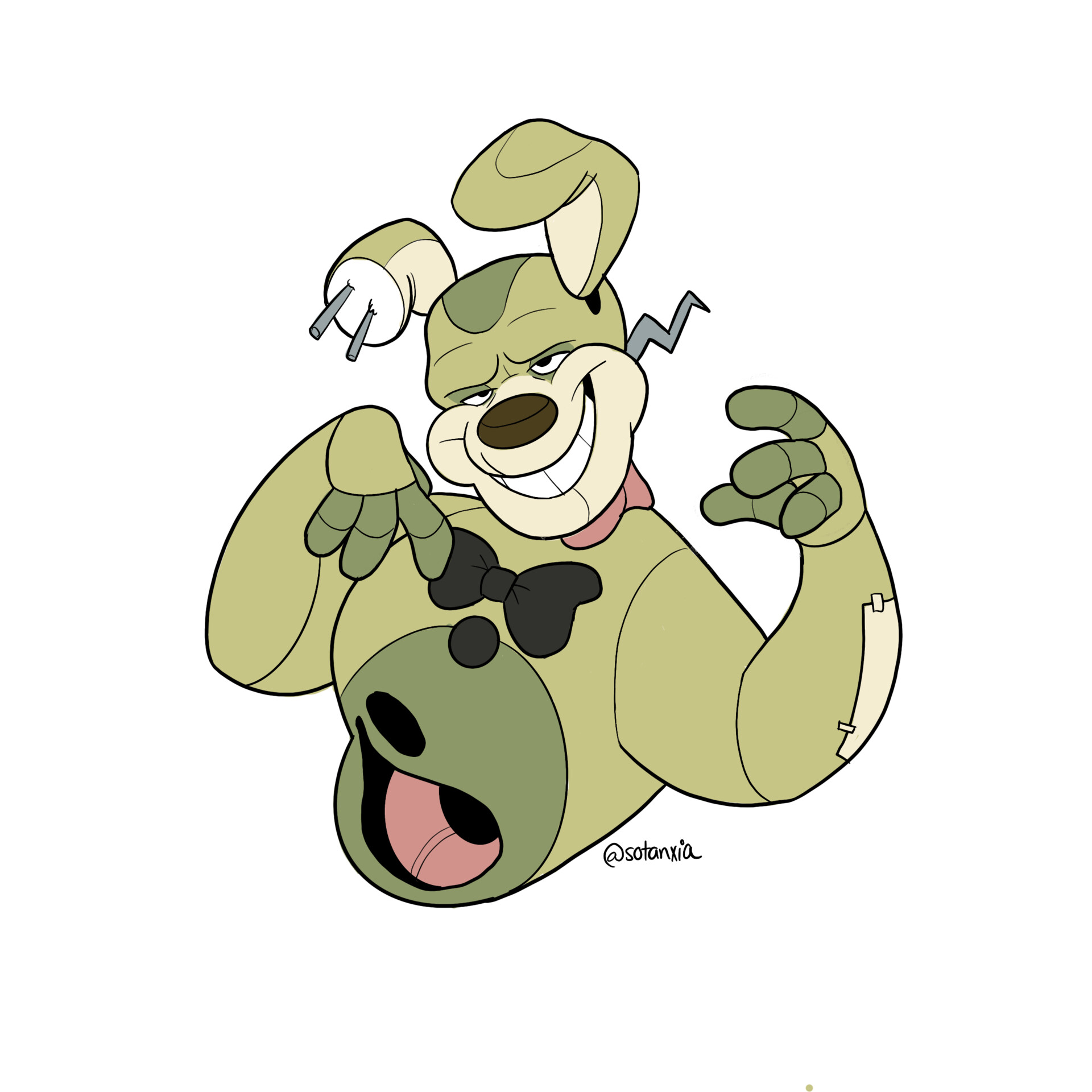 ArtStation - Springtrap Fan Art