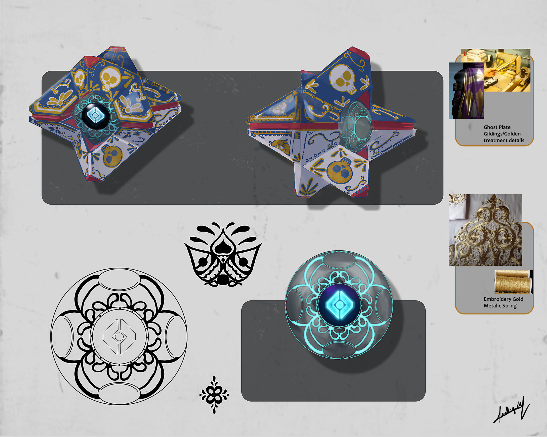 Luis Yepez - Destiny 2 - The Calavera Ghost Shell