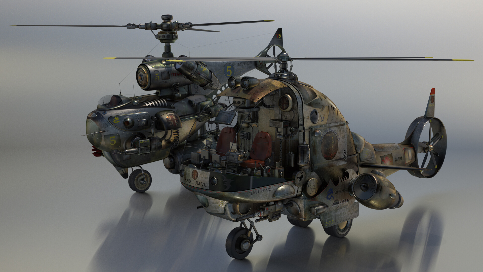 ArtStation - Helicopter Helicopter