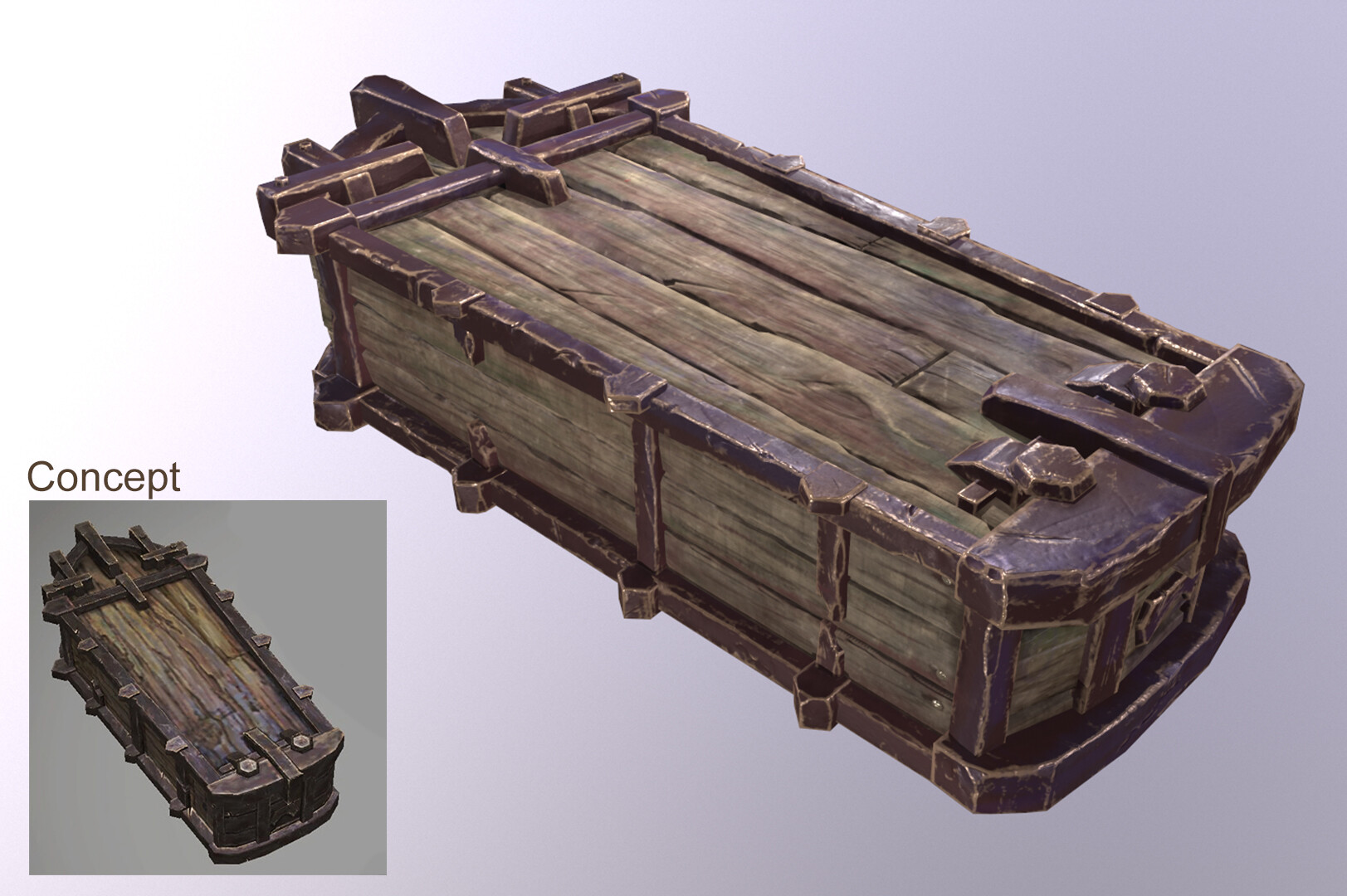 ArtStation - Coffin Study