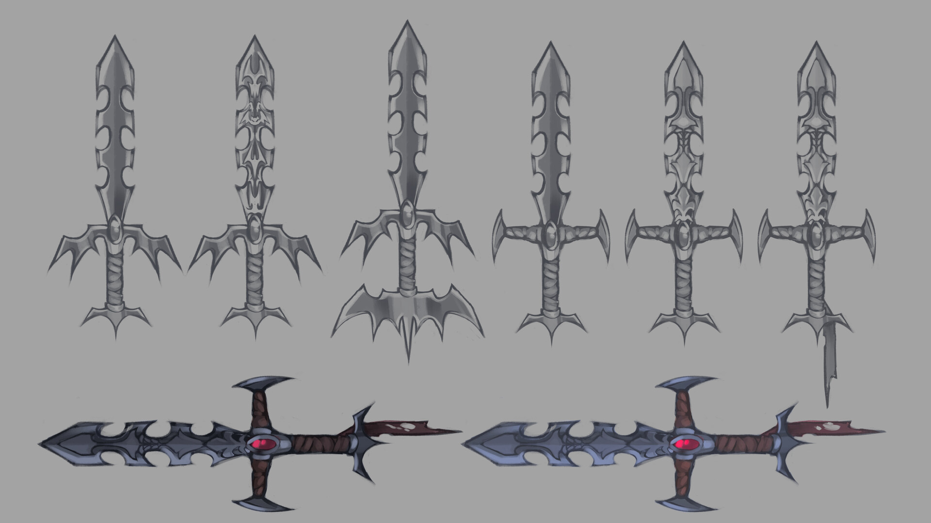 ArtStation - Vampiric Sword Concept