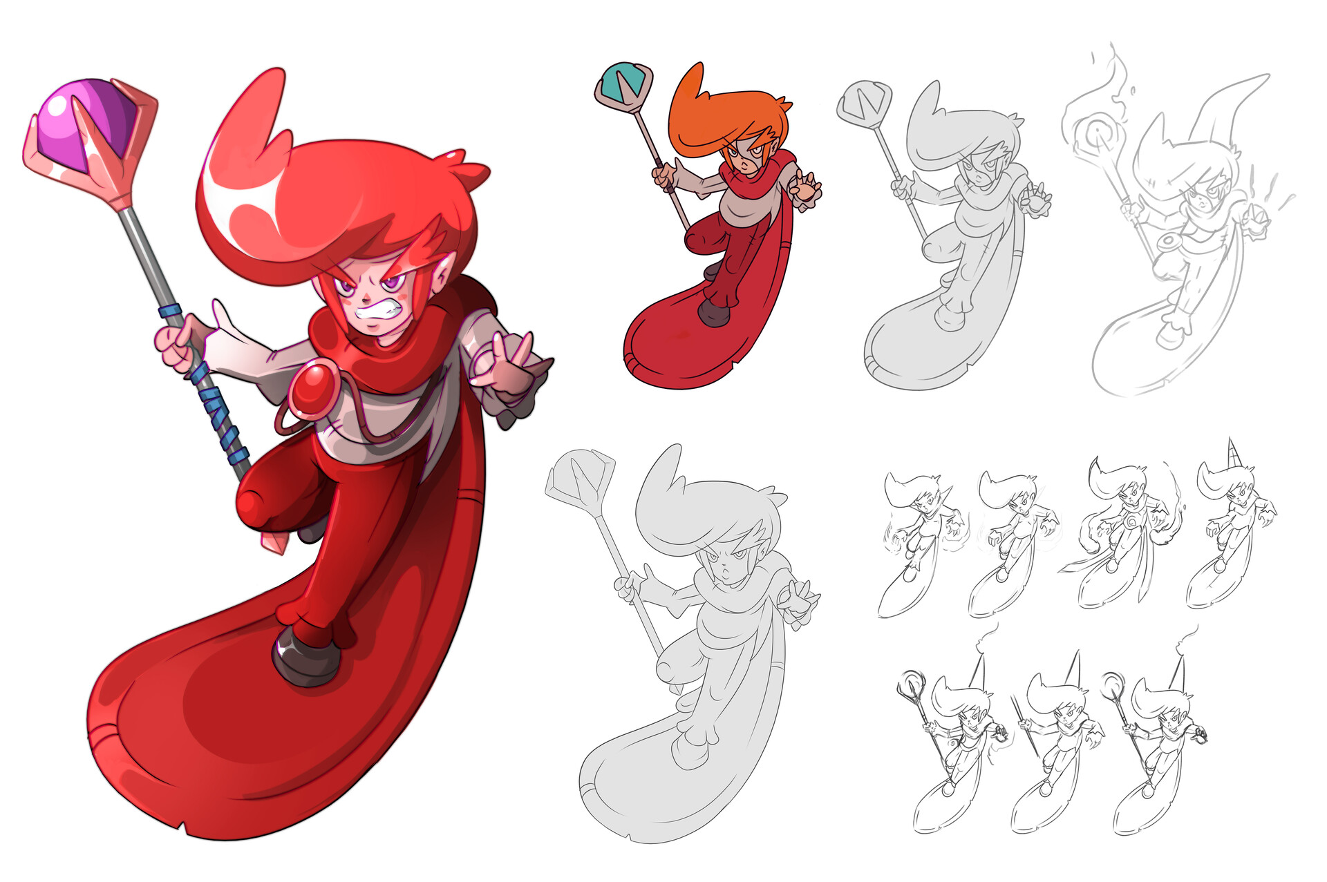 ArtStation - Novice mage