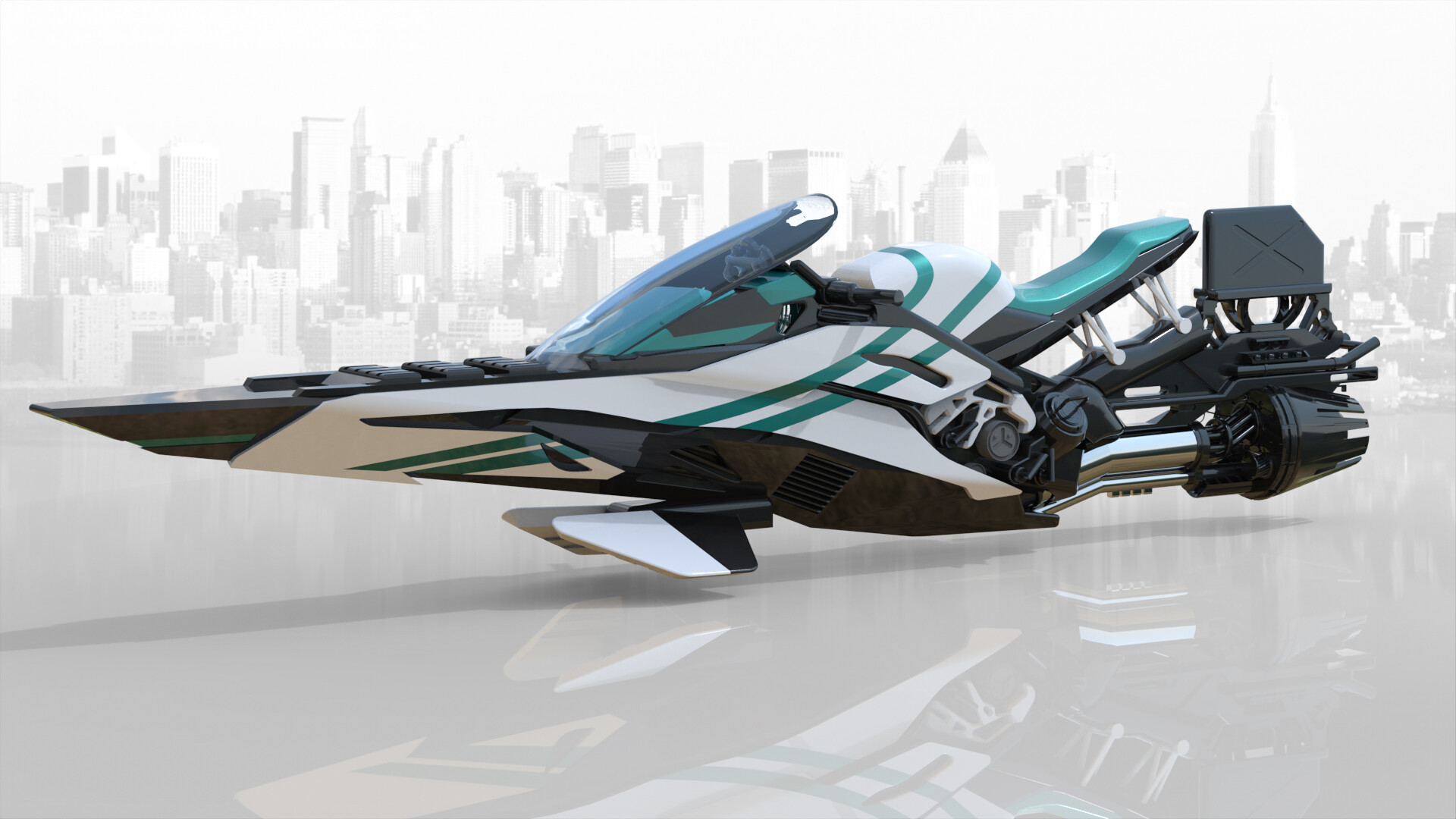 ArtStation - Speeder F-13